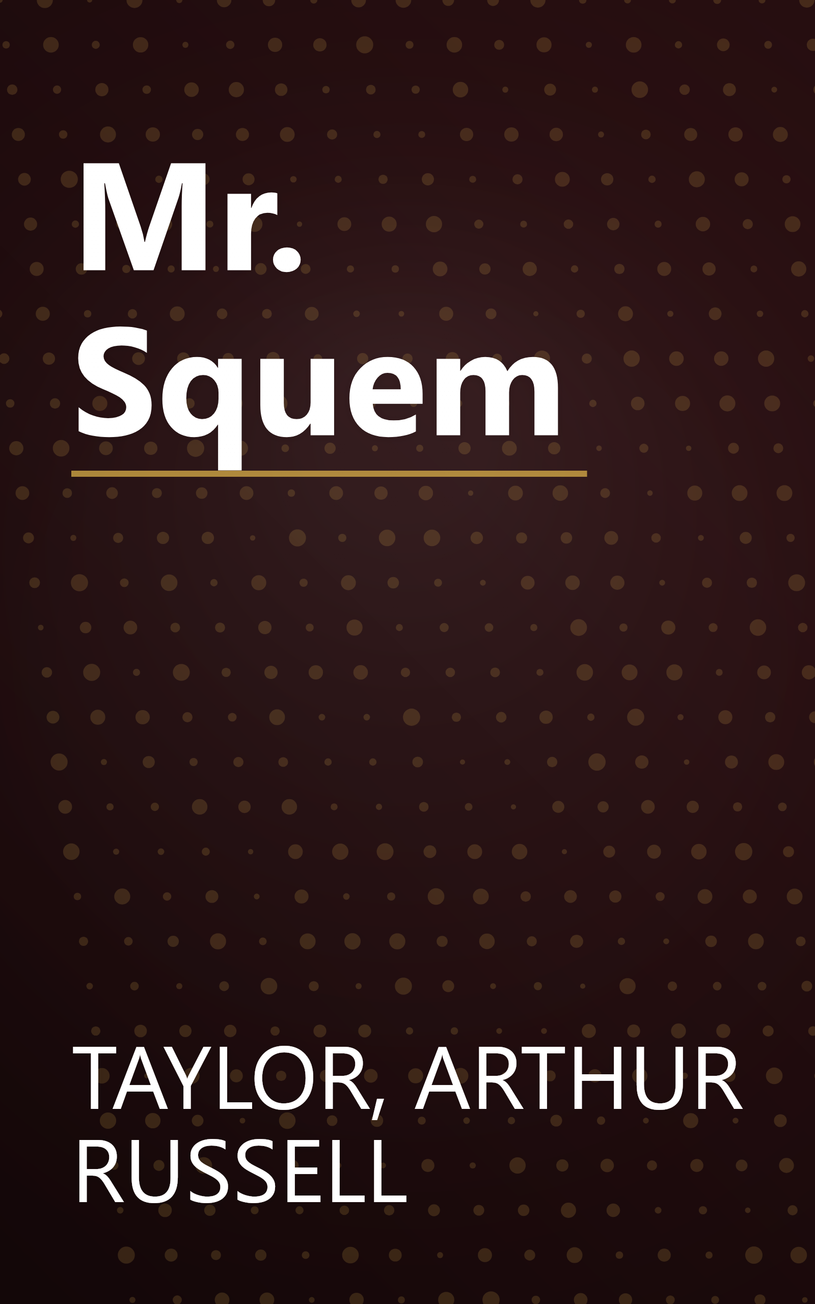 Mr. Squem book cover