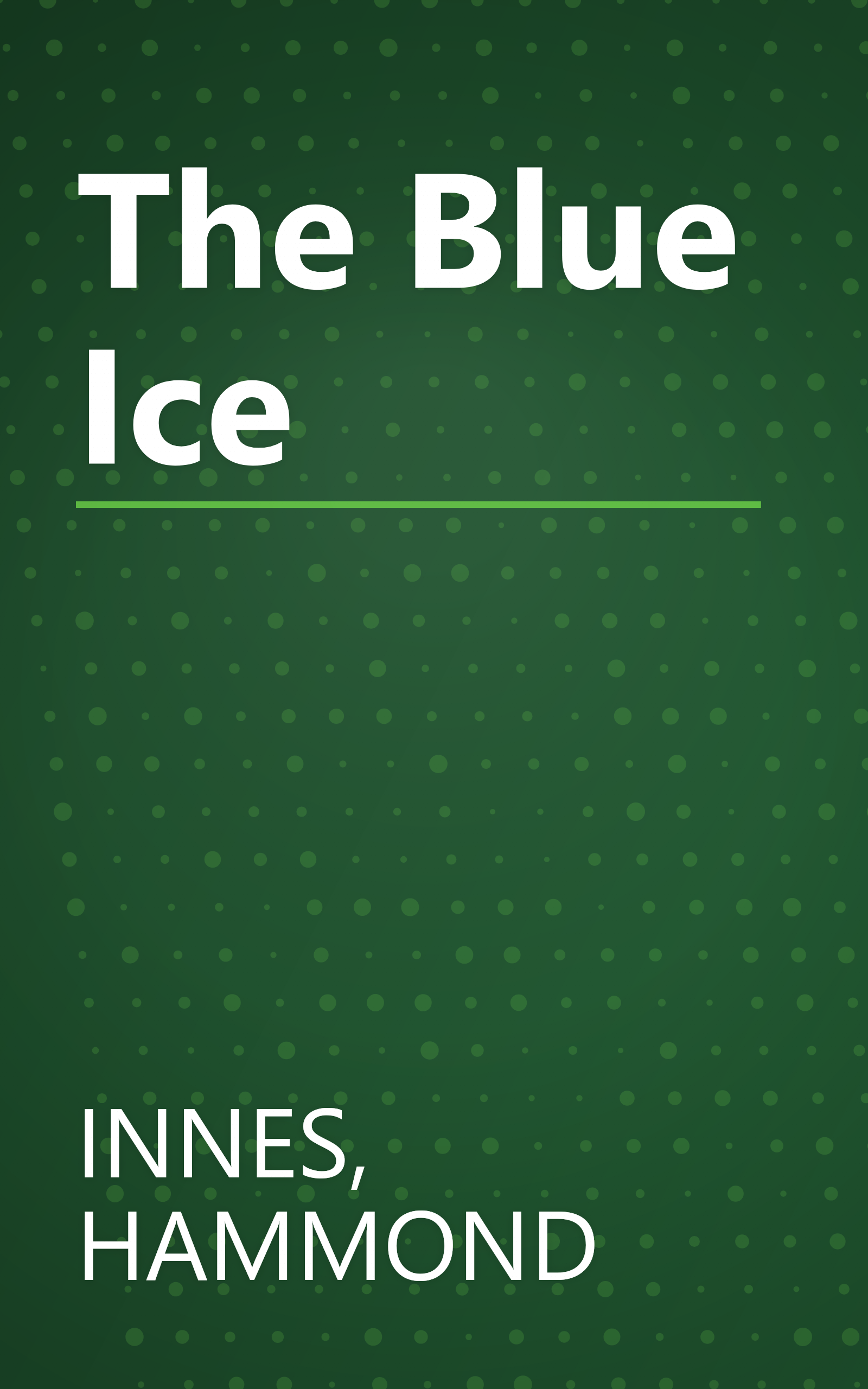 The Blue Ice book cover