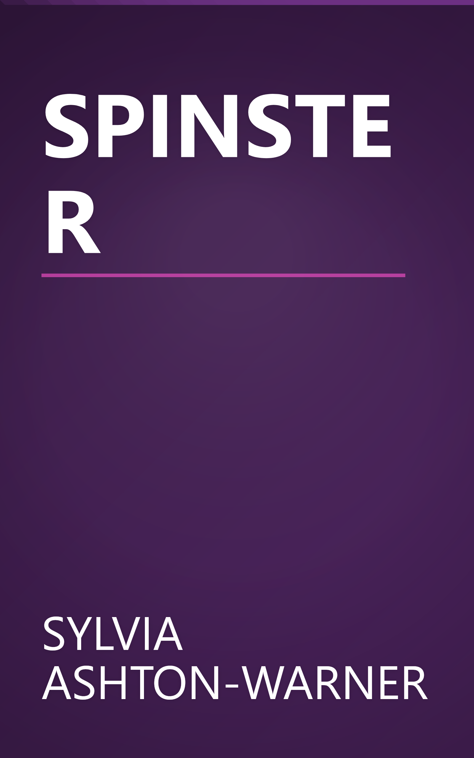 SPINSTER book cover