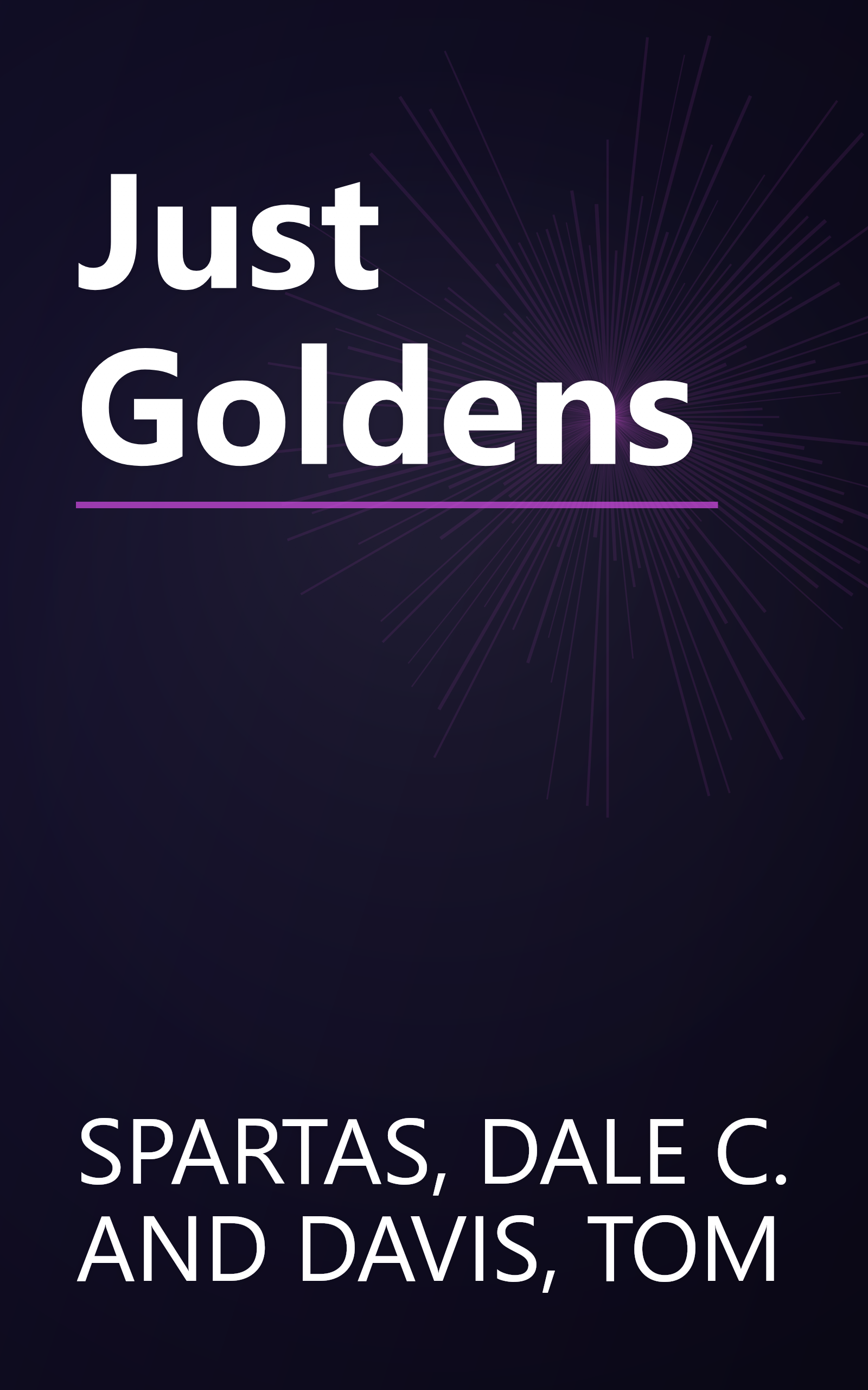 Just Goldens book cover