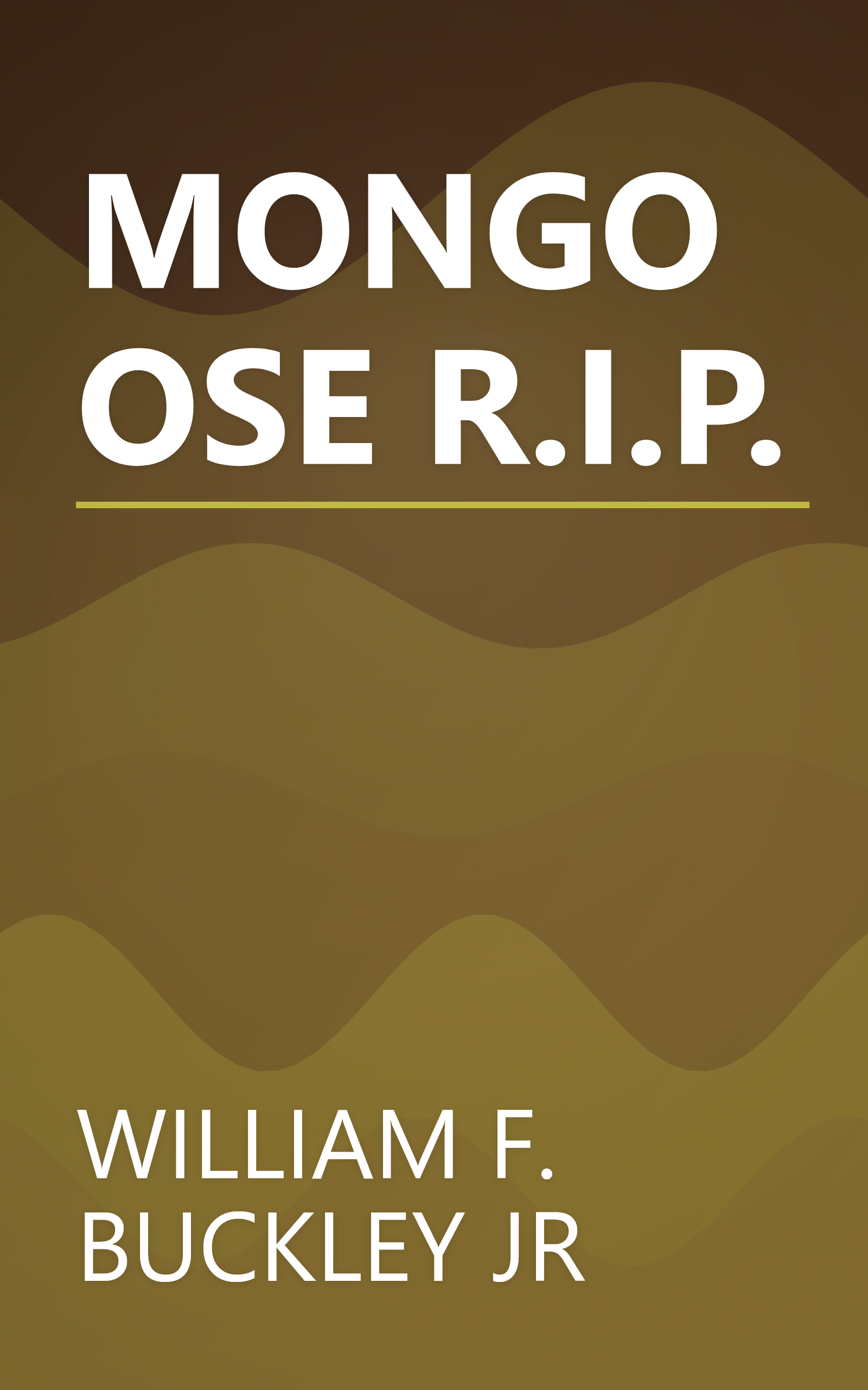 MONGOOSE R.I.P. book cover