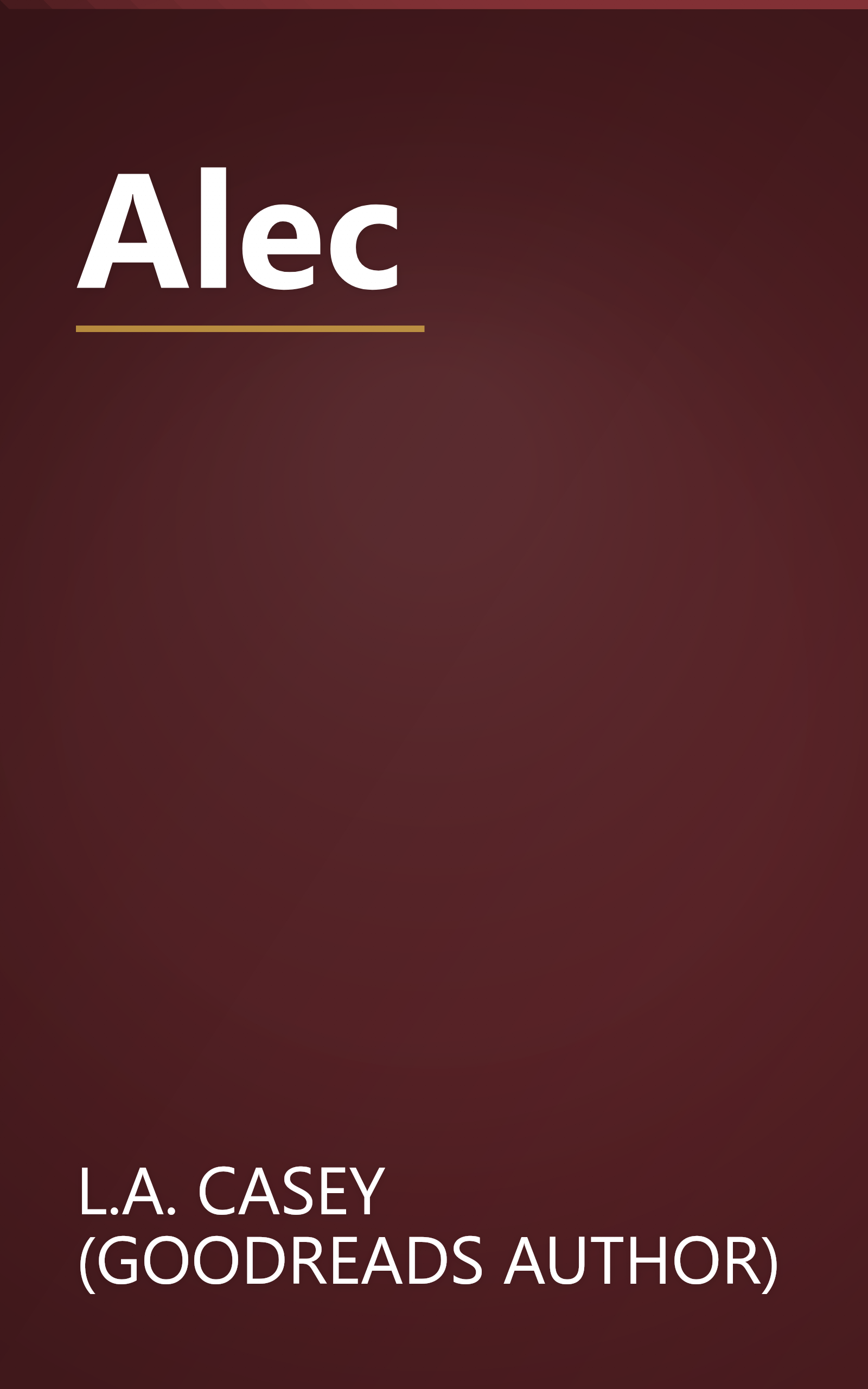 Alec book cover
