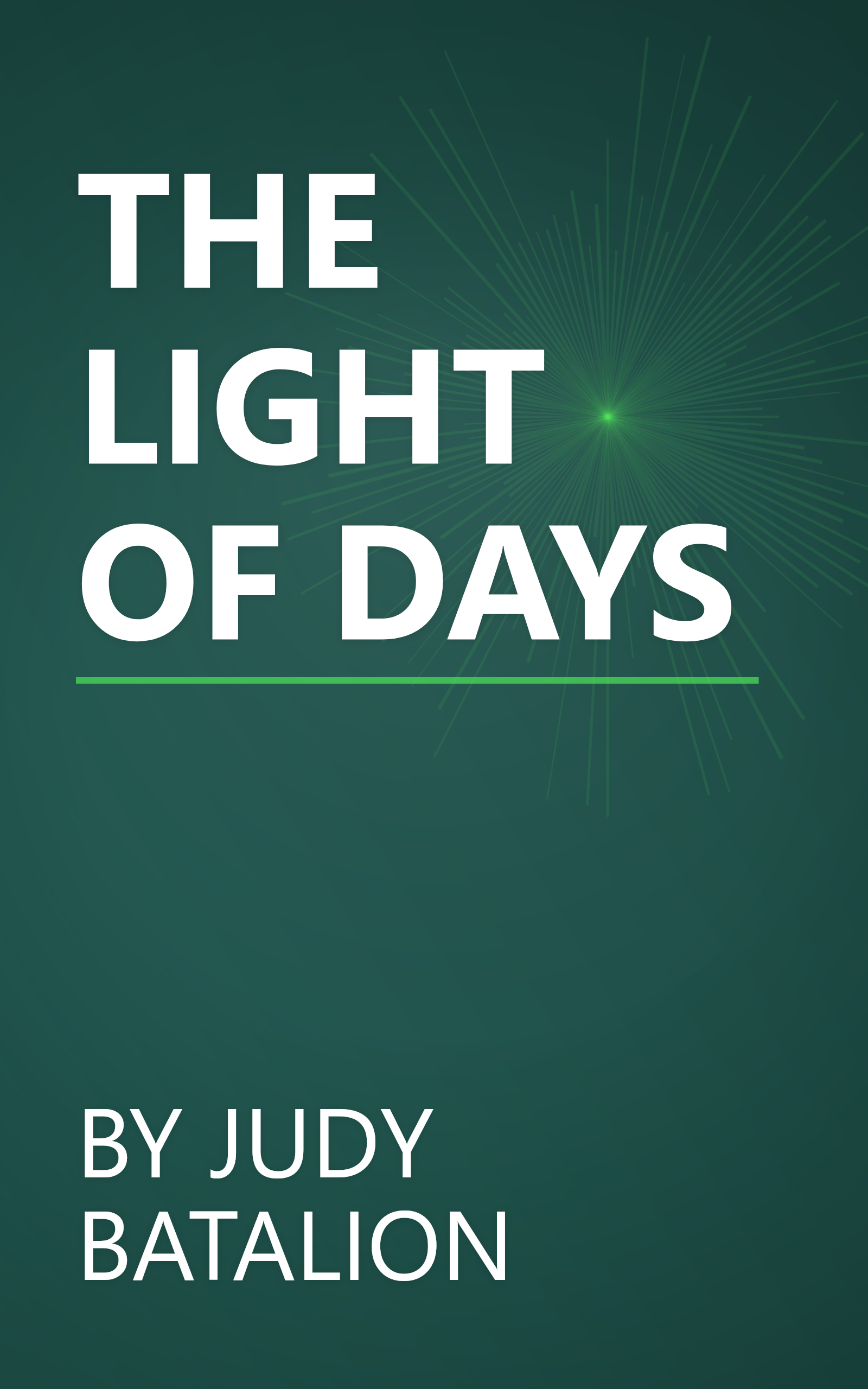 THE LIGHT OF DAYS book cover