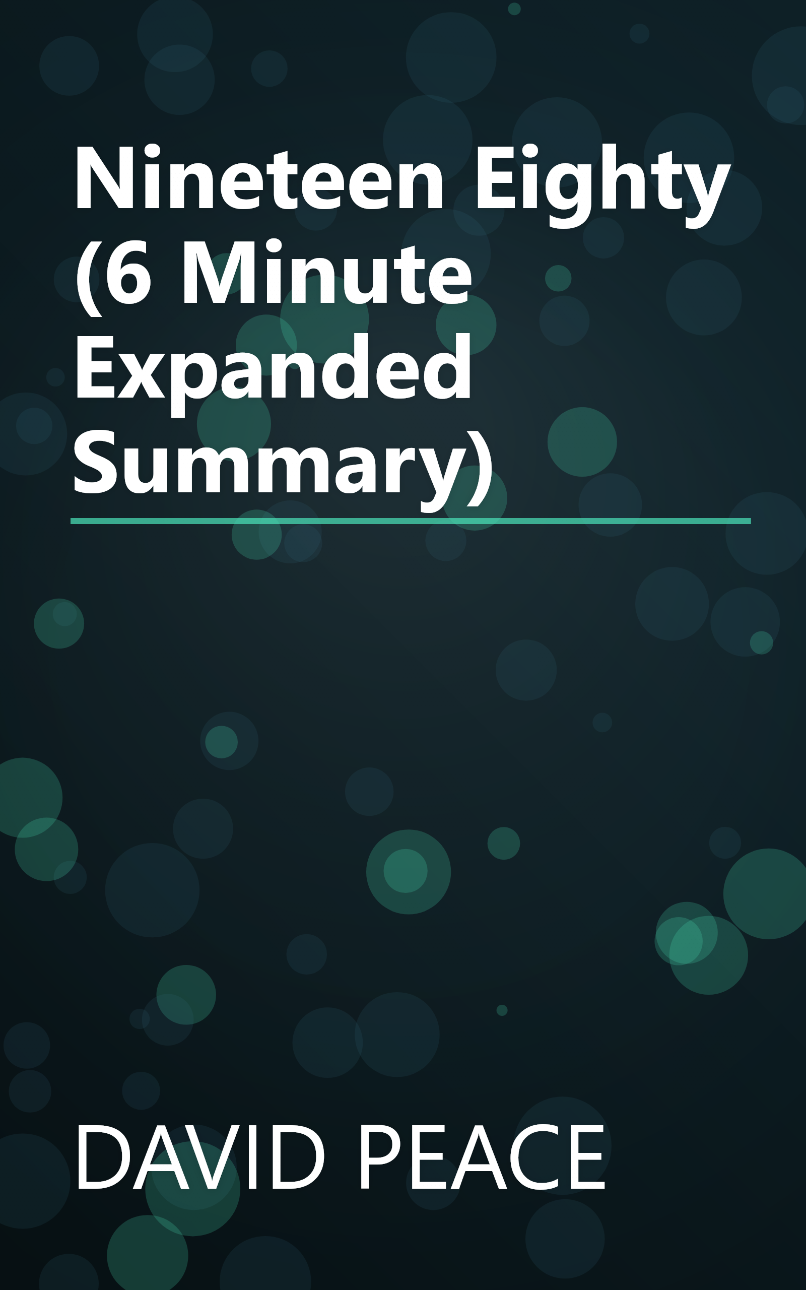 Nineteen Eighty (6 Minute   Expanded Summary) book cover