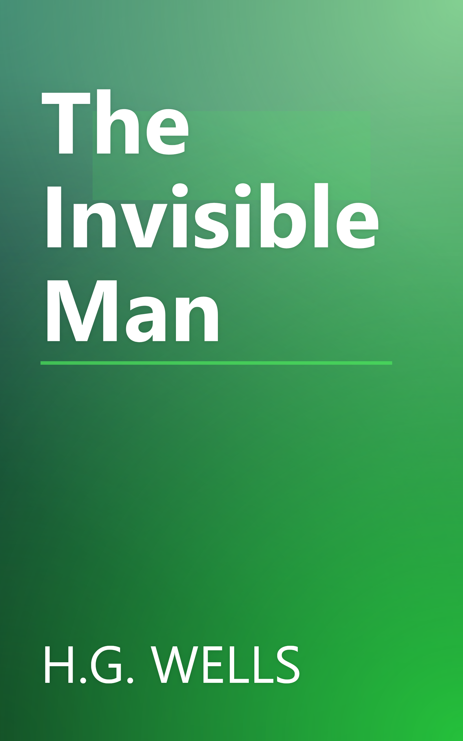 The Invisible Man book cover