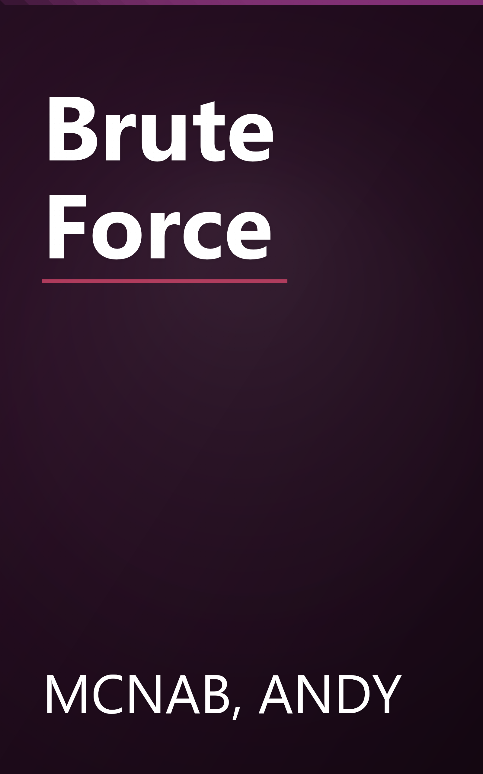 Brute Force book cover