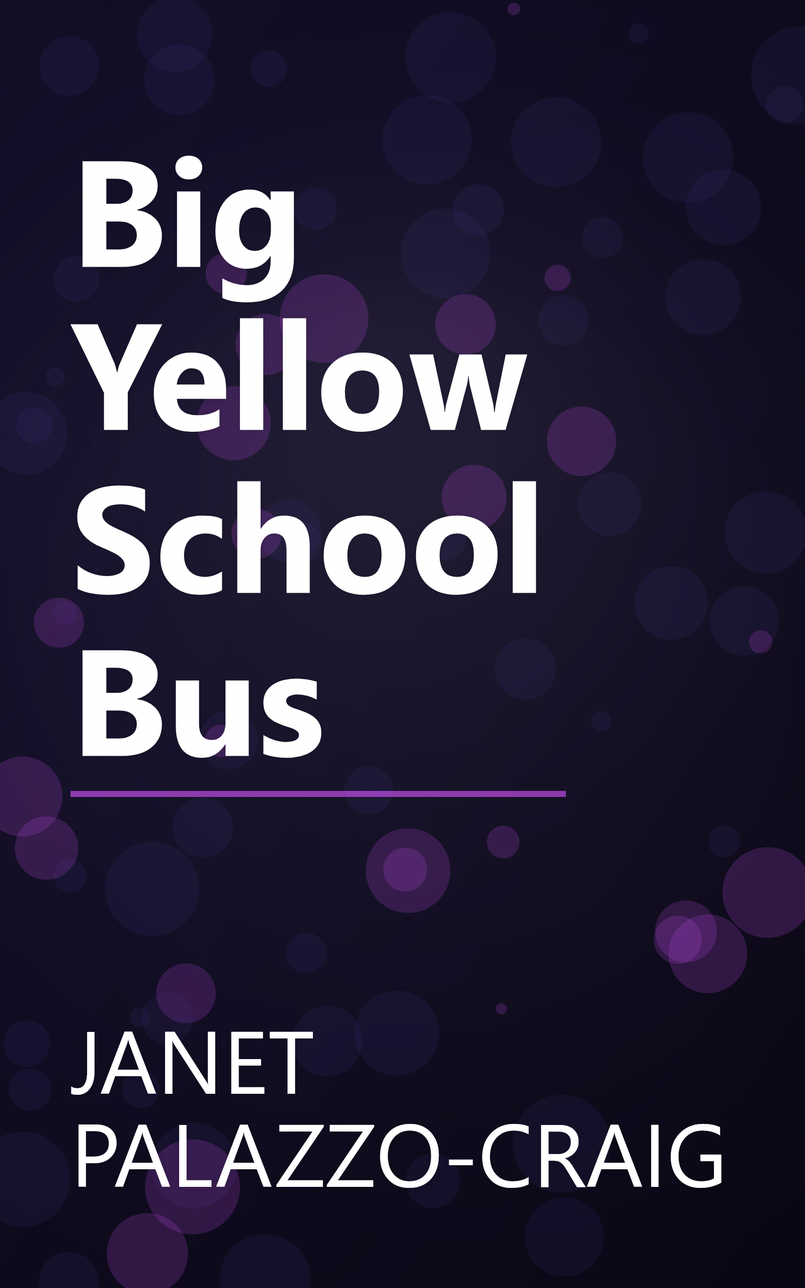 Big Yellow School Bus book cover