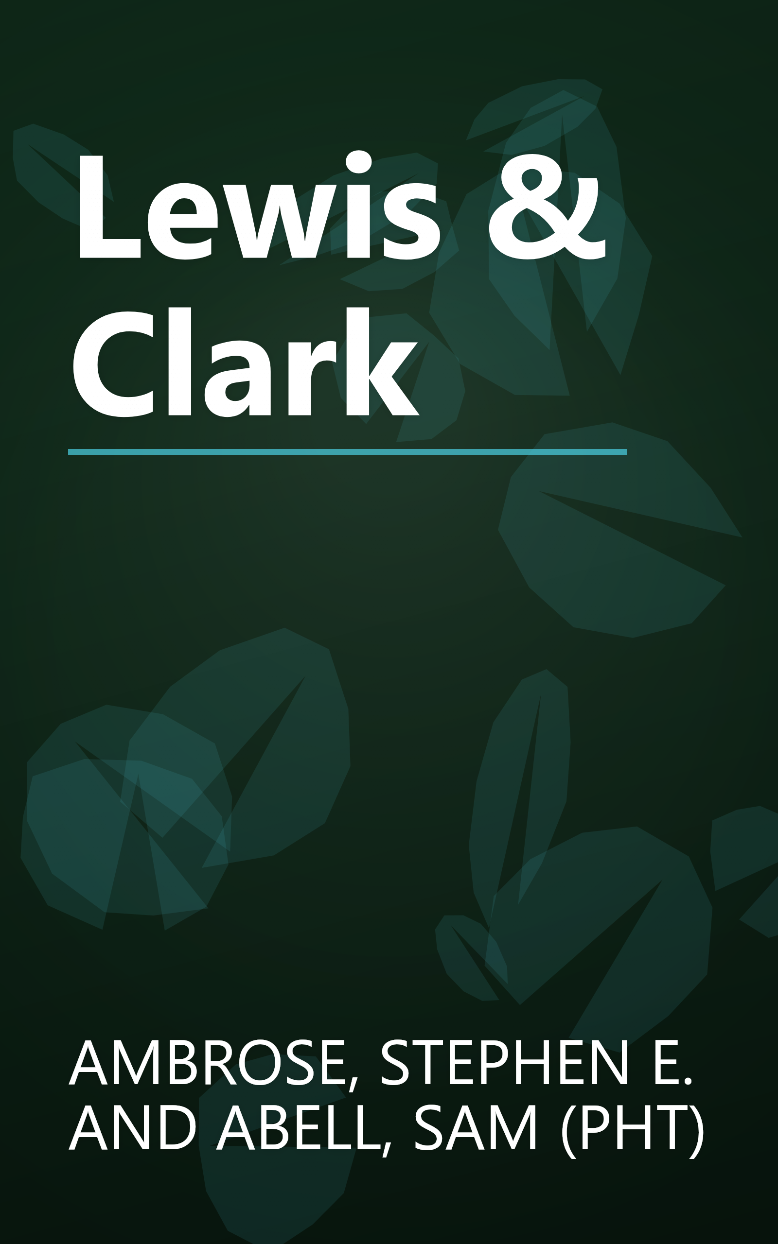 Lewis & Clark book cover