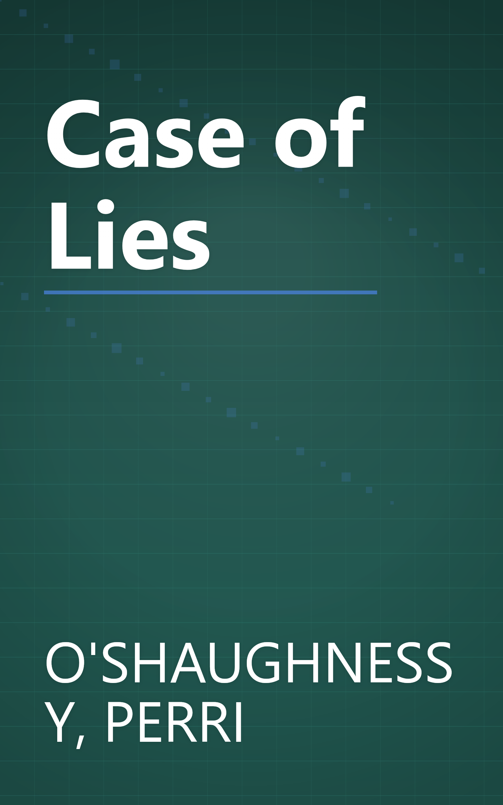 Case of Lies book cover