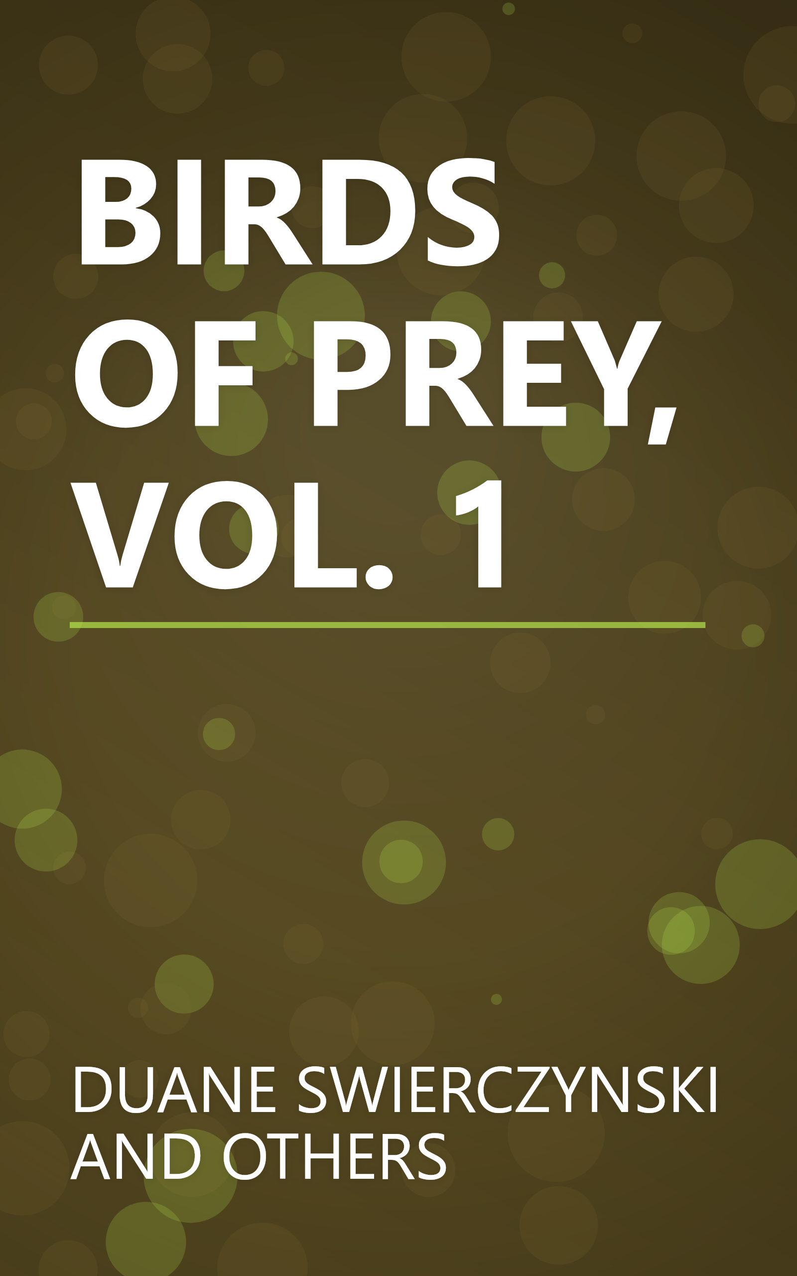 BIRDS OF PREY, VOL. 1 book cover