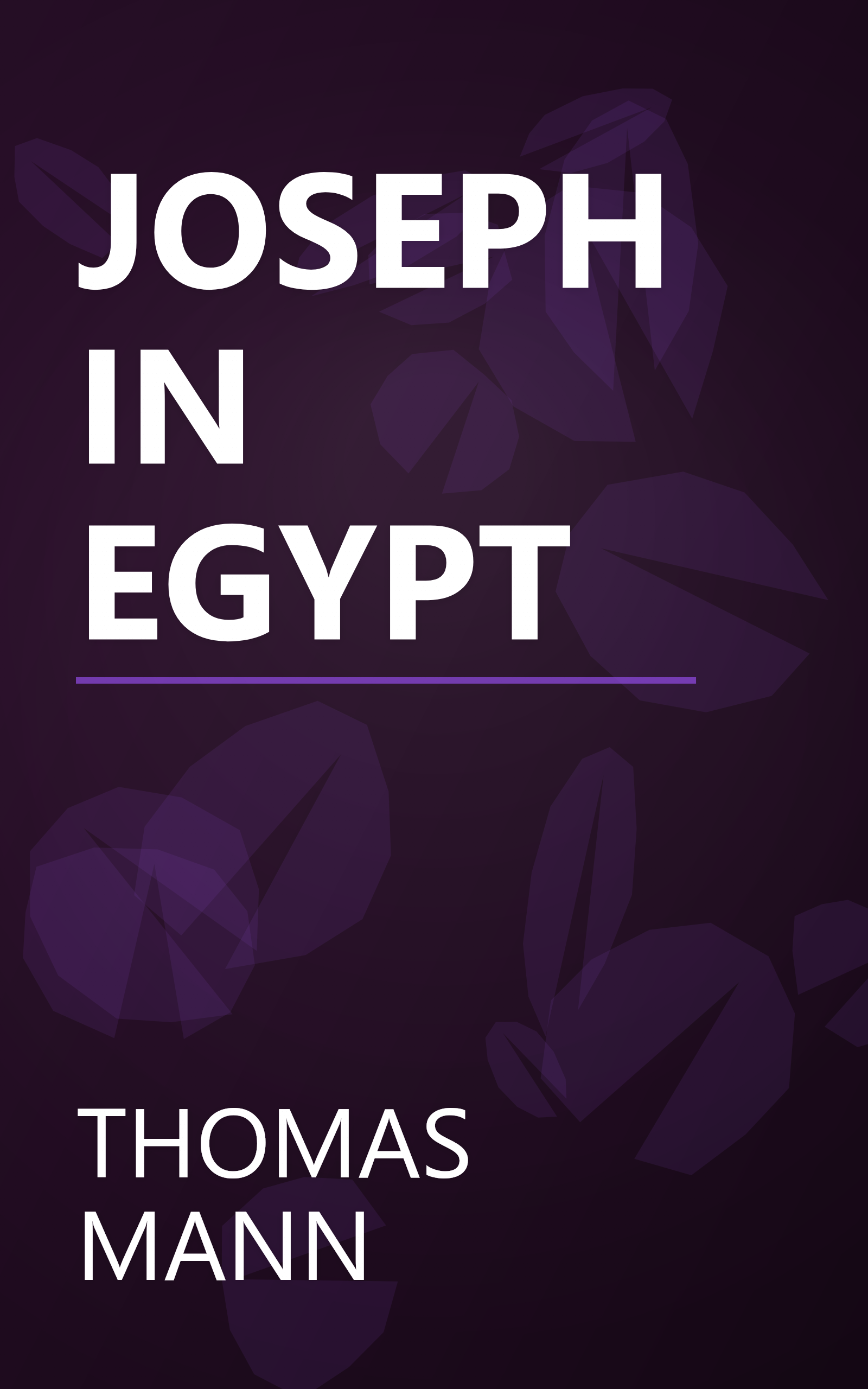 JOSEPH IN EGYPT book cover