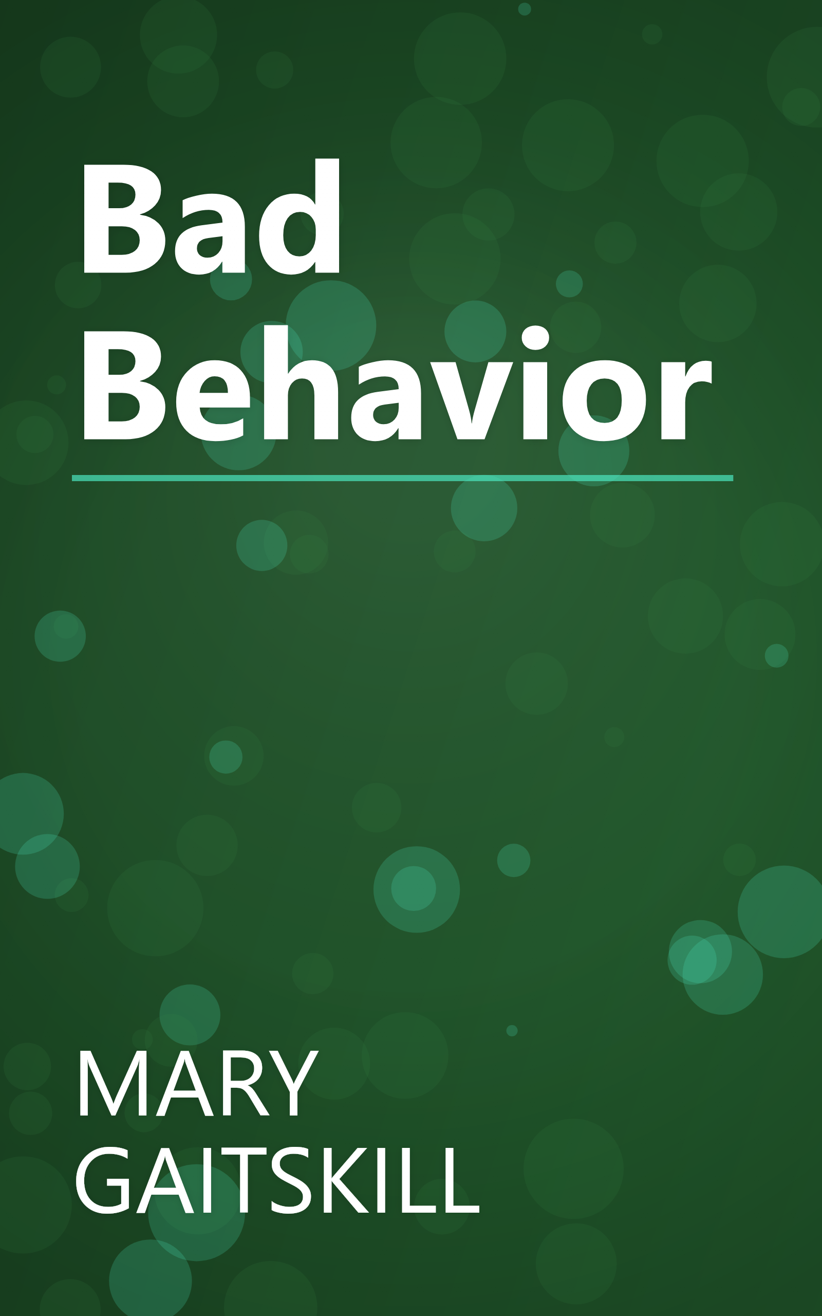 Bad Behavior book cover