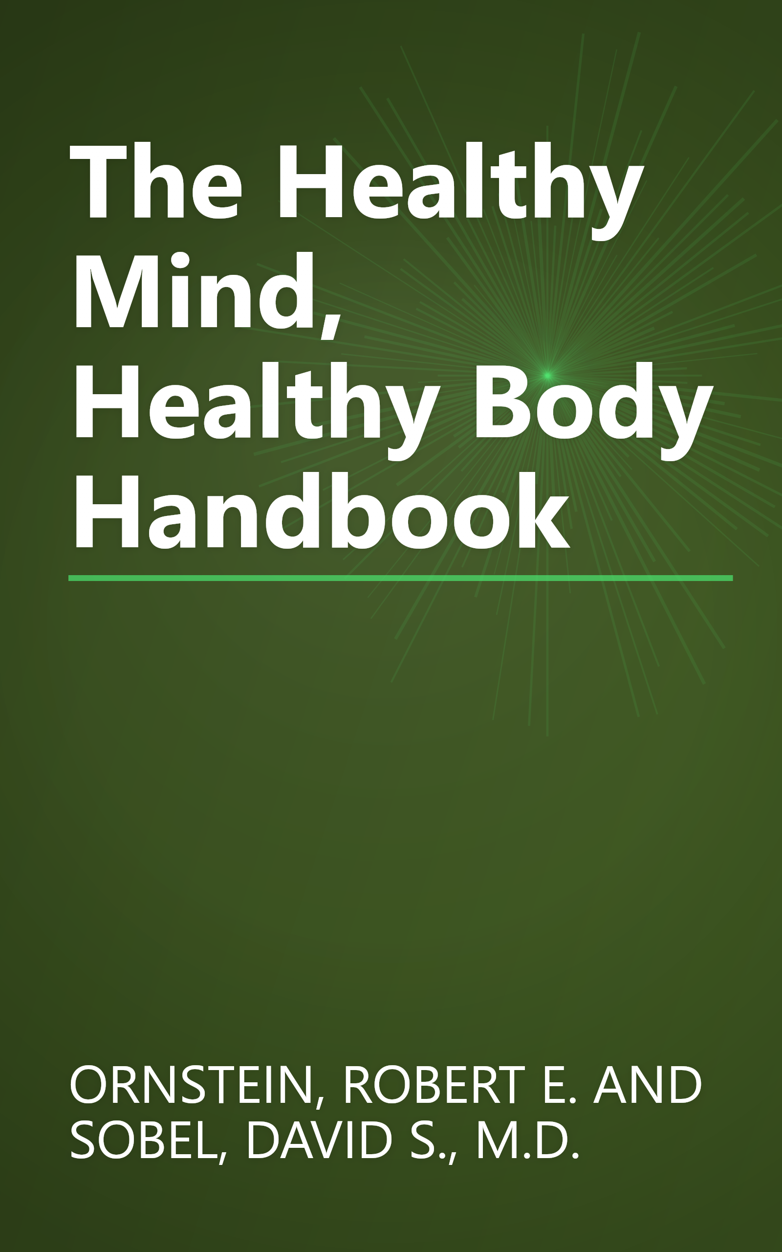 The Healthy Mind, Healthy Body Handbook book cover