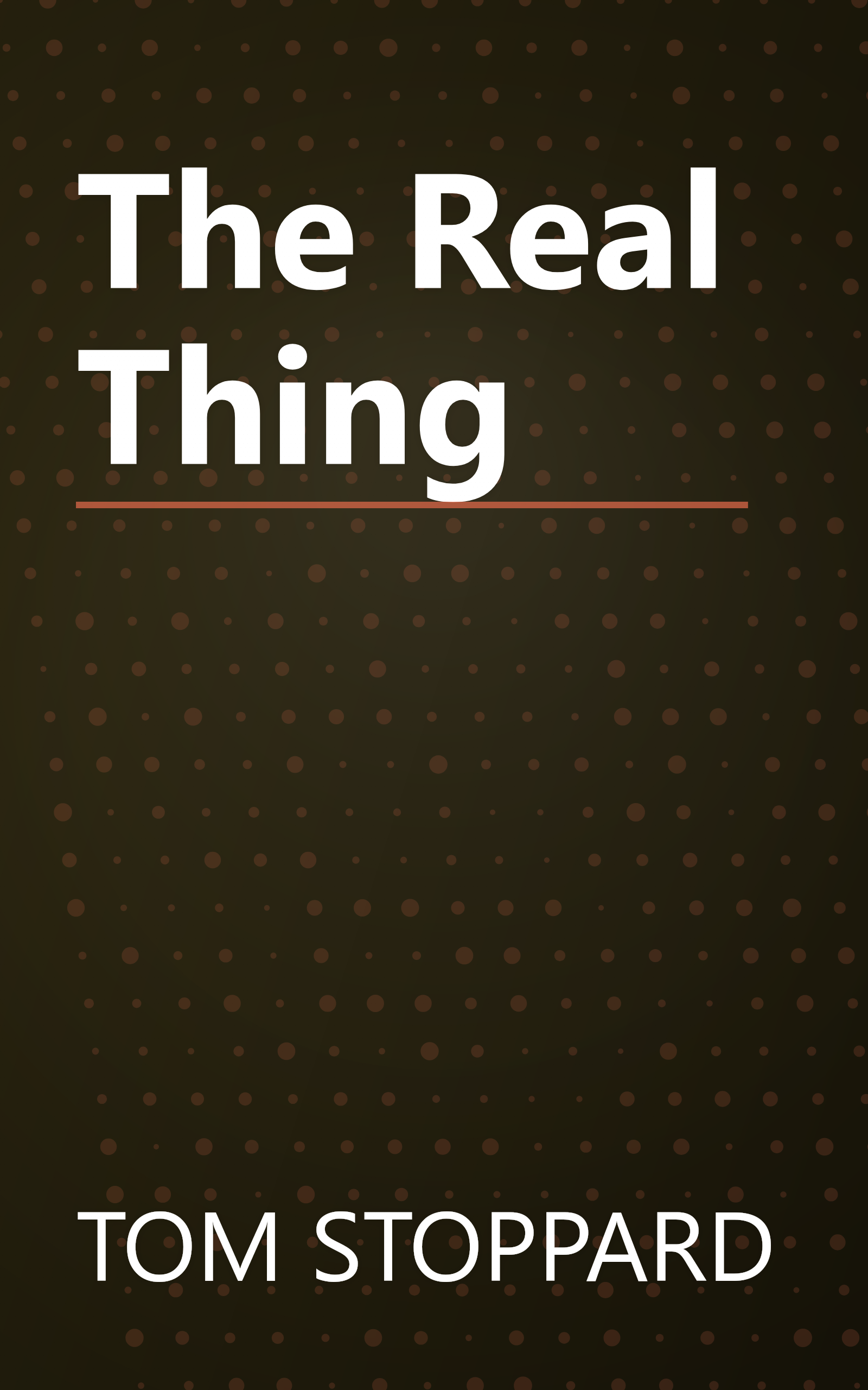 The Real Thing book cover