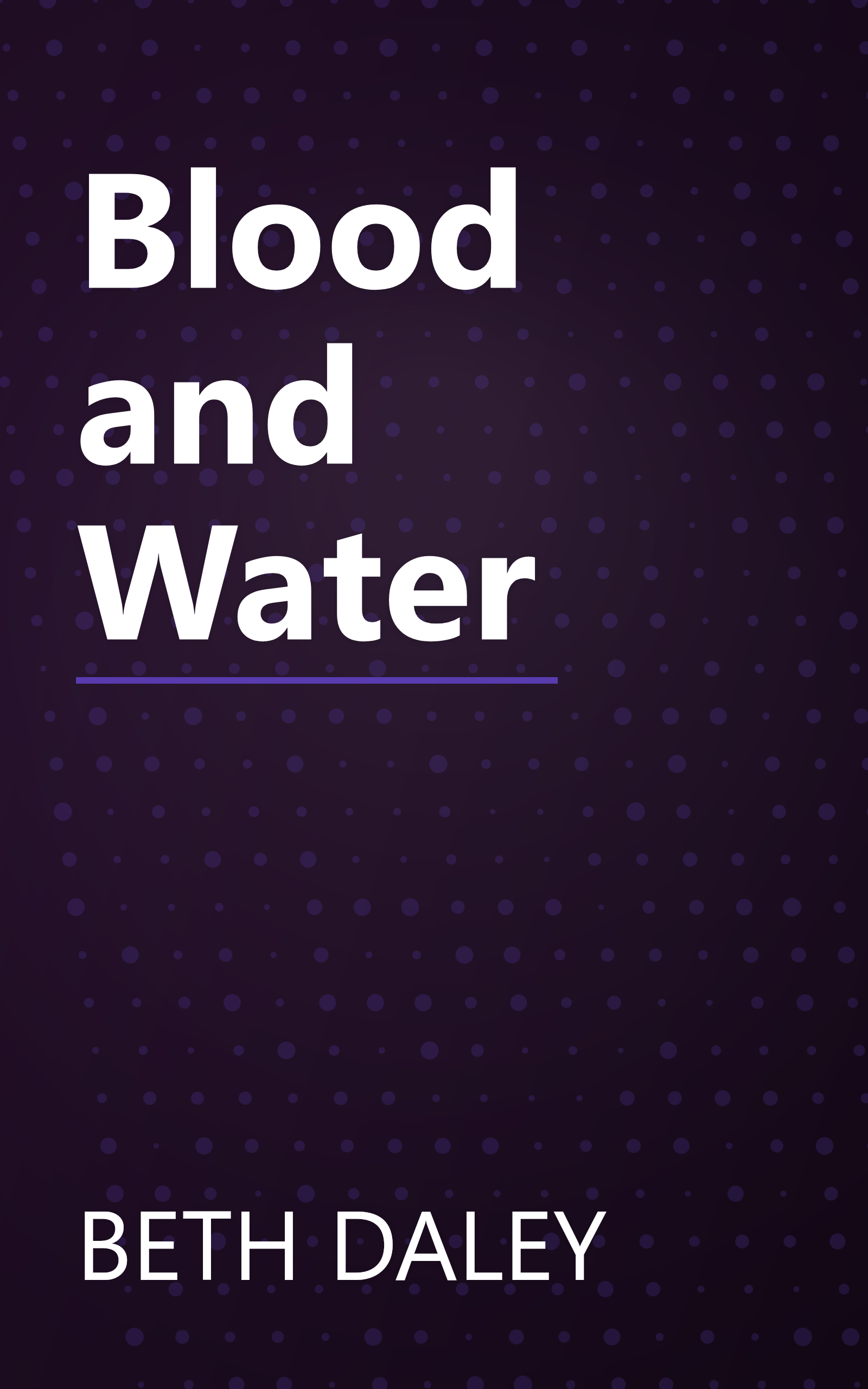Blood and Water book cover
