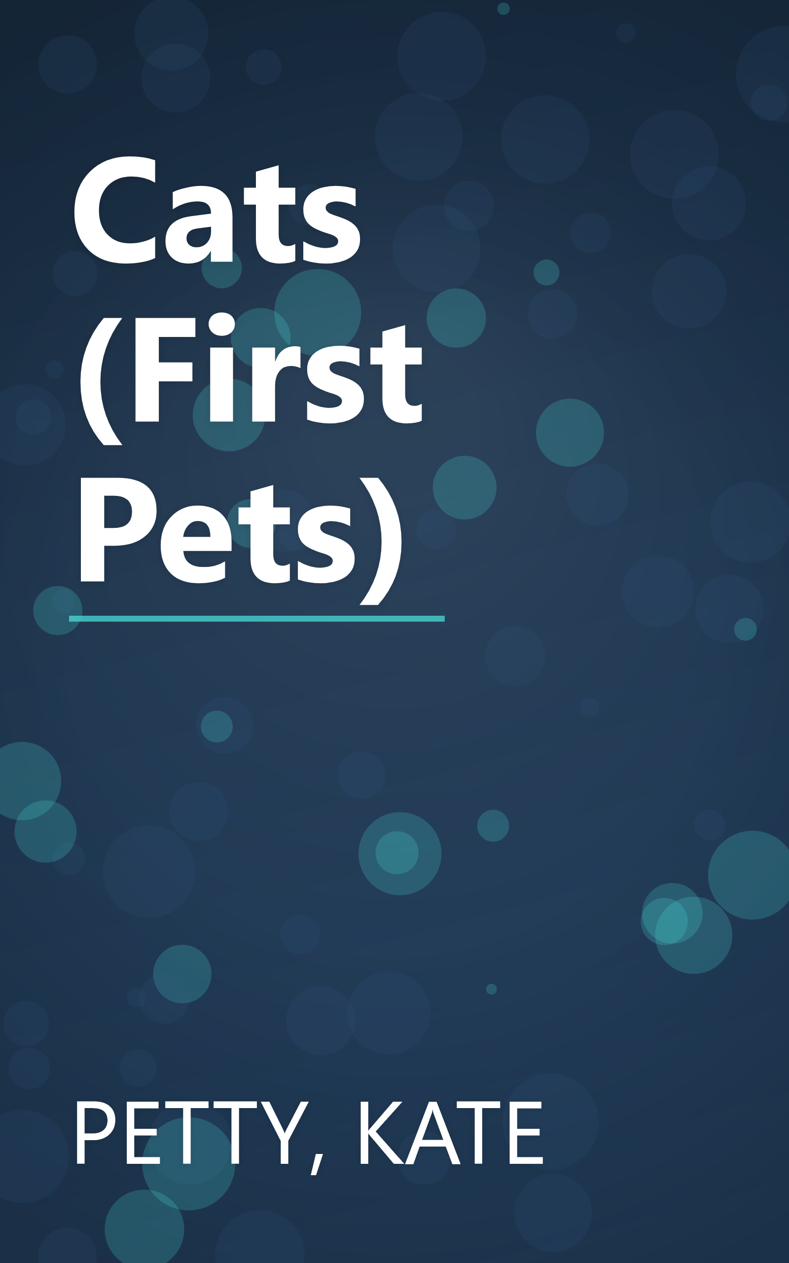 Cats (First Pets) book cover