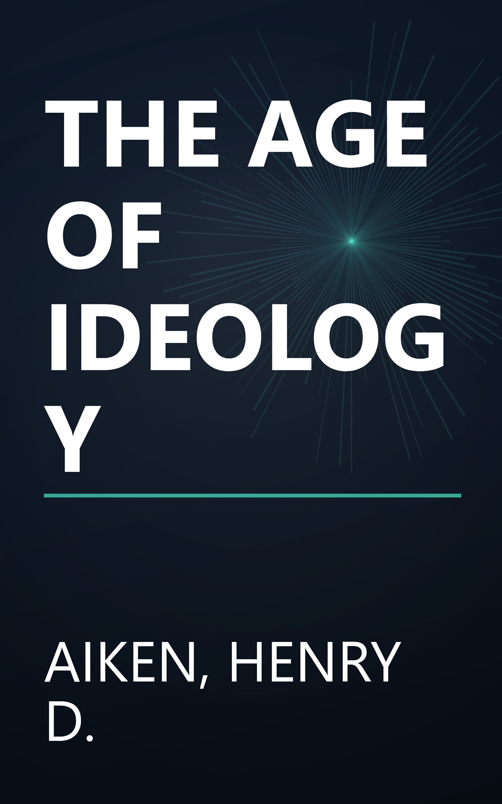 THE AGE OF IDEOLOGY book cover
