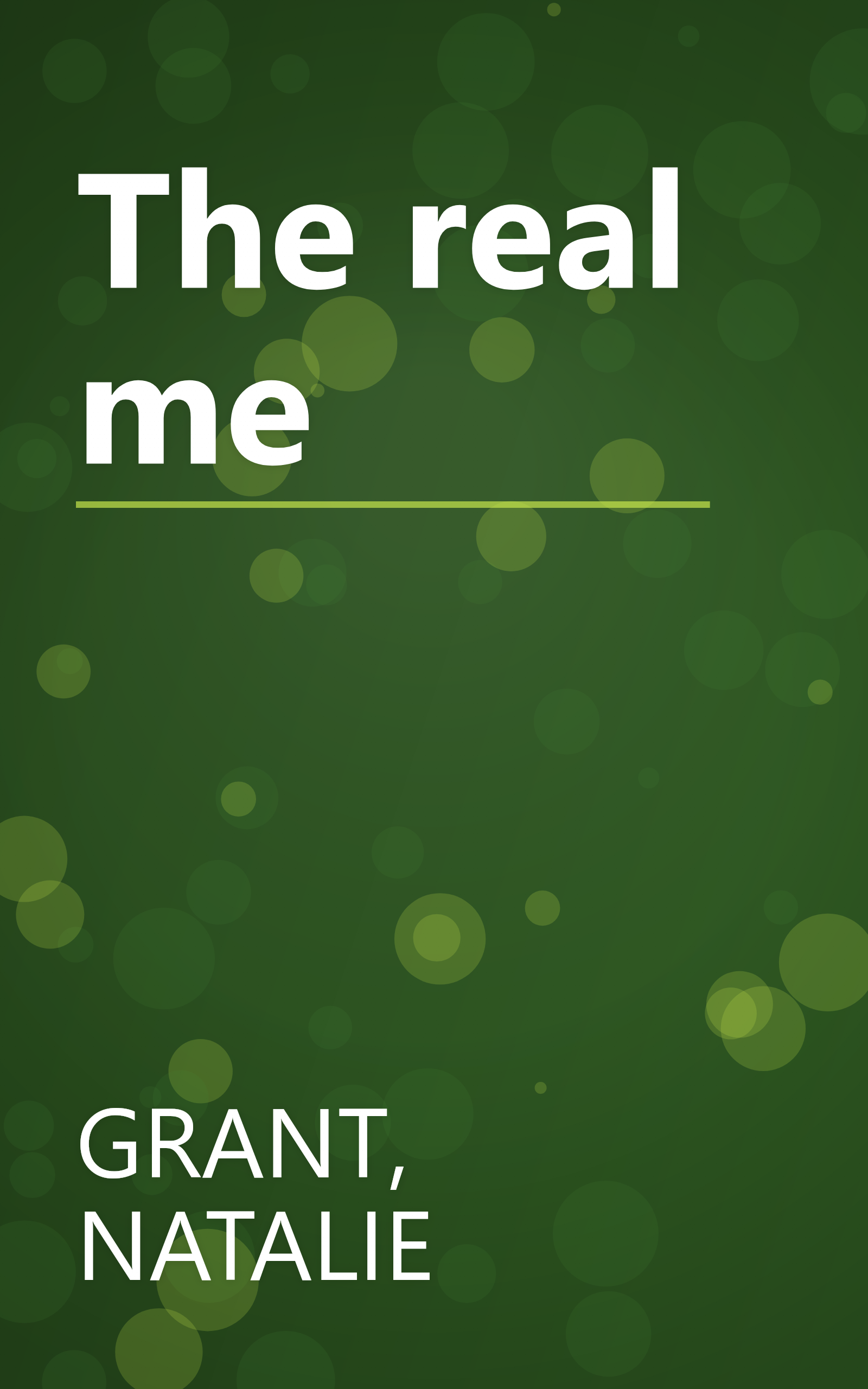 The real me book cover