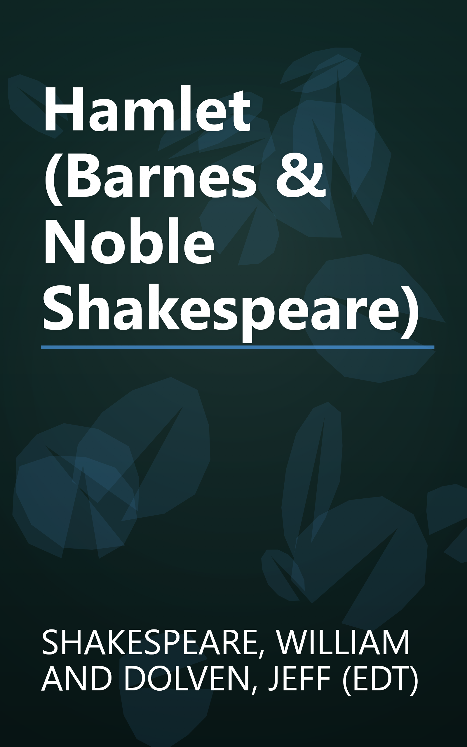 Hamlet (Barnes & Noble Shakespeare) book cover