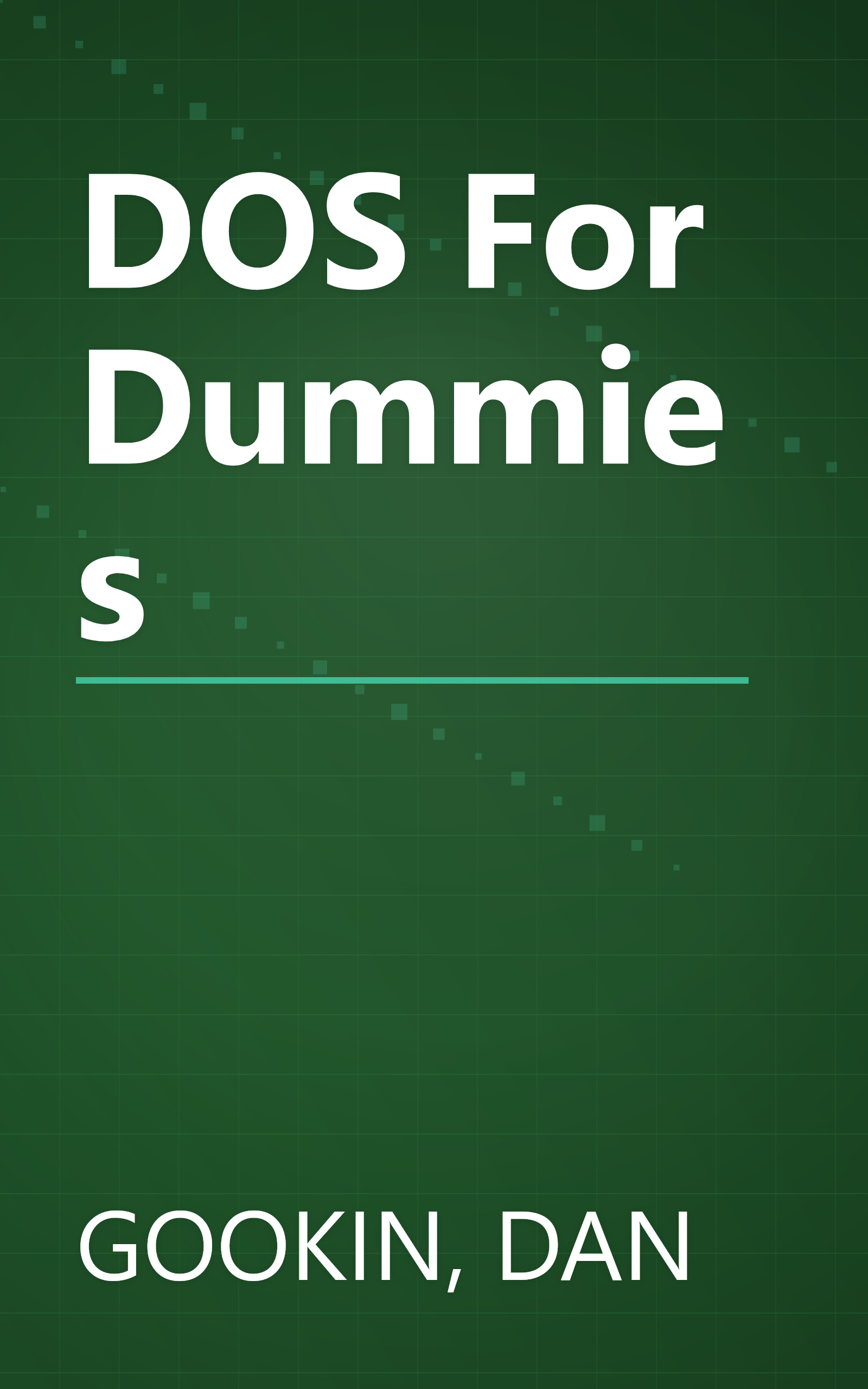 DOS For Dummies book cover