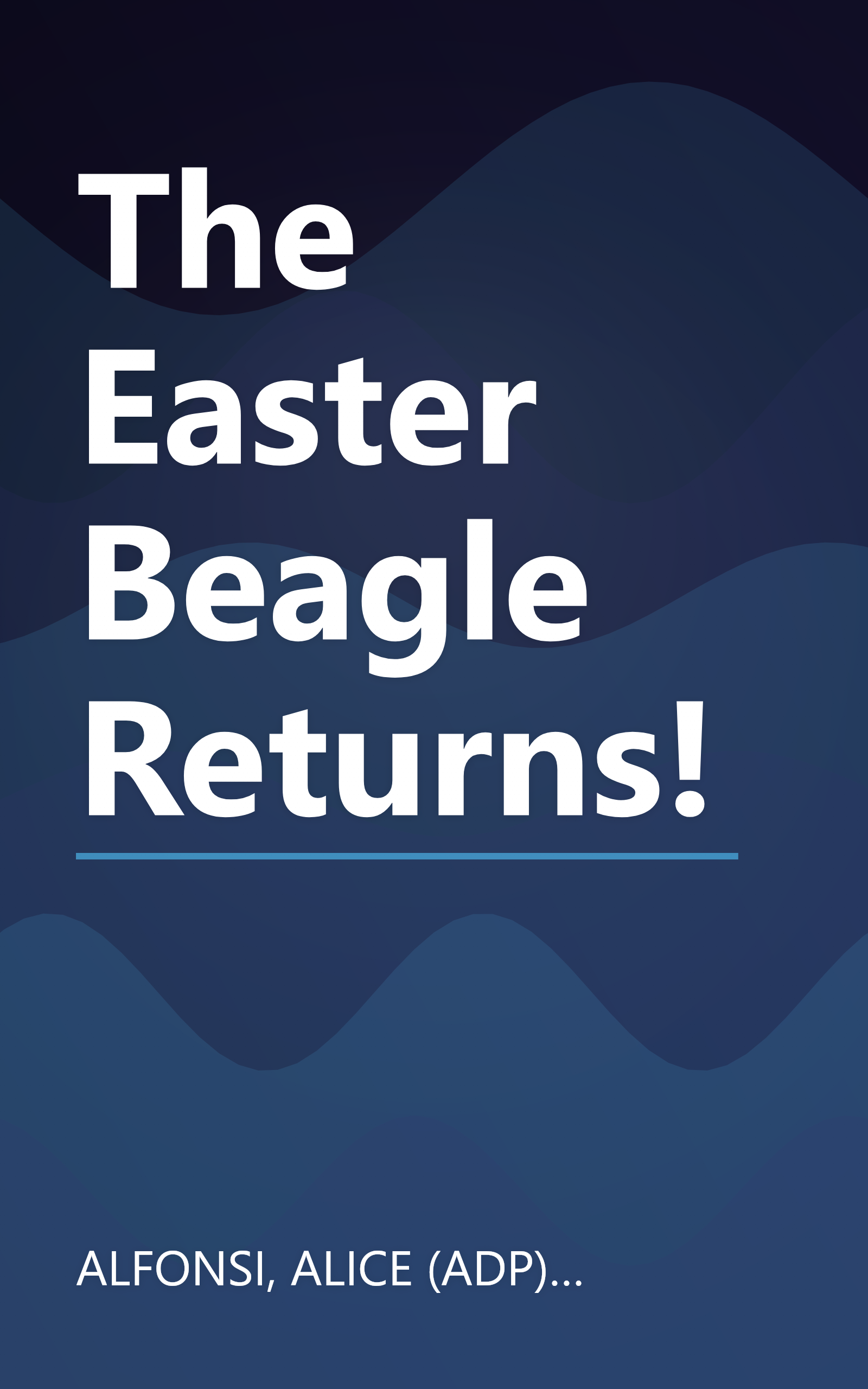 The Easter Beagle Returns! book cover