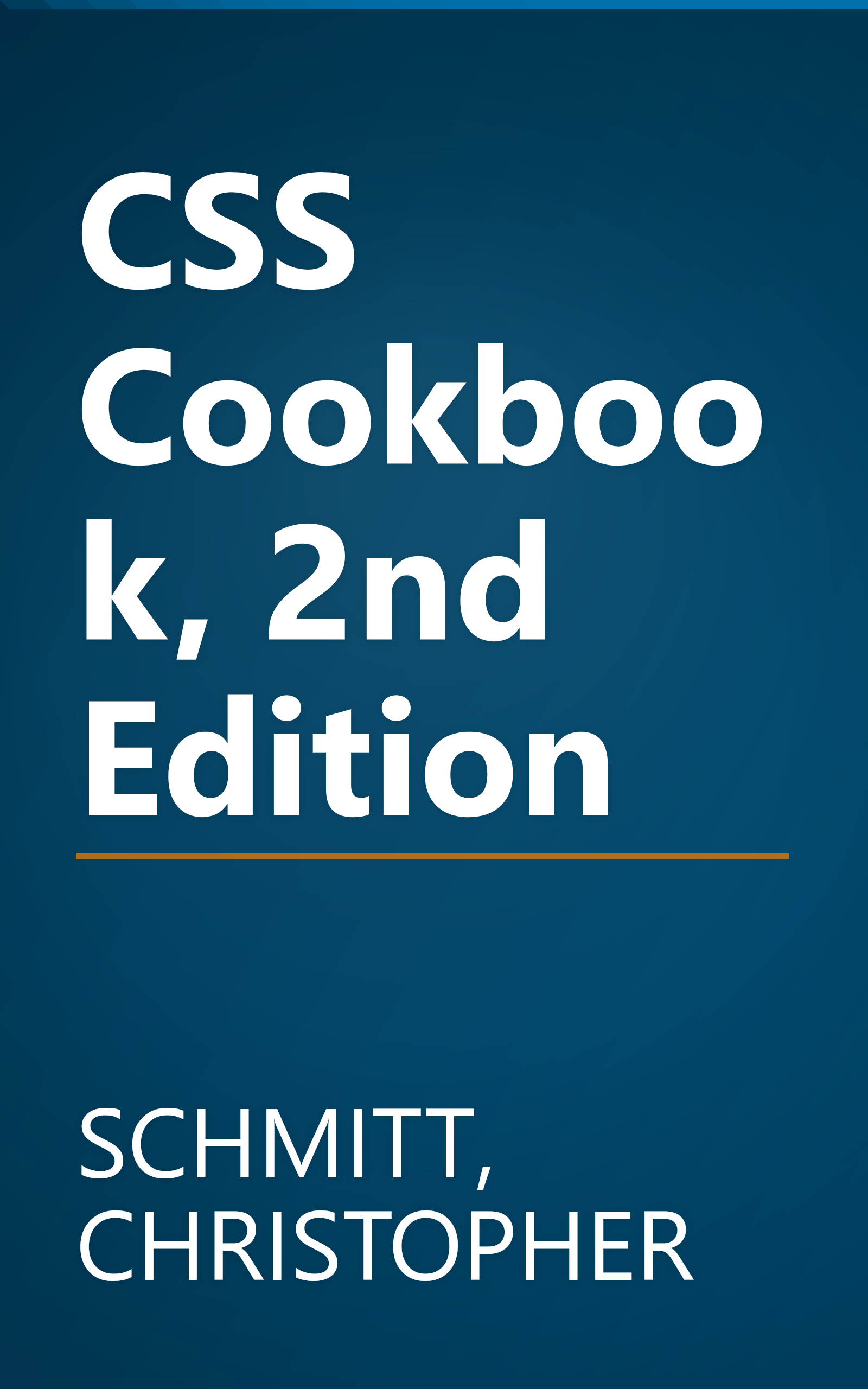 CSS Cookbook, 2nd Edition book cover