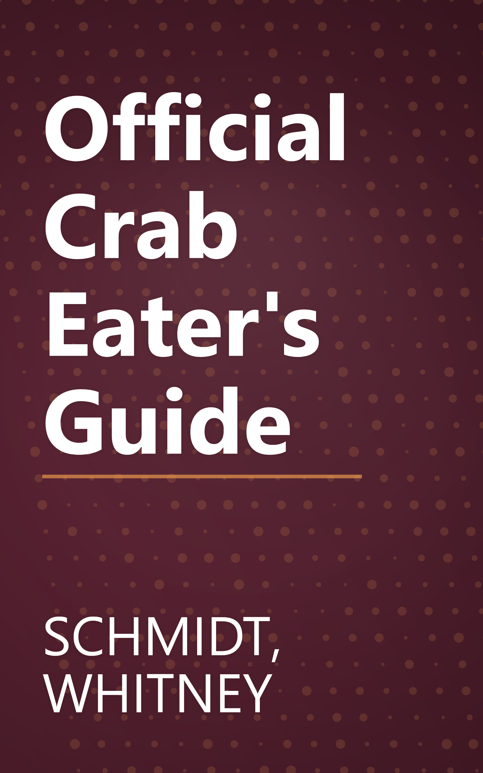 Official Crab Eater's Guide book cover