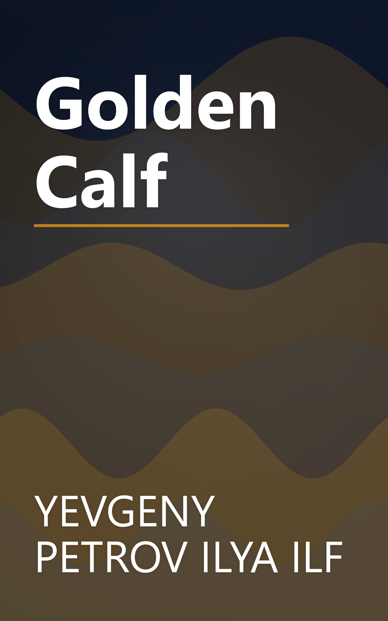 Golden Calf book cover