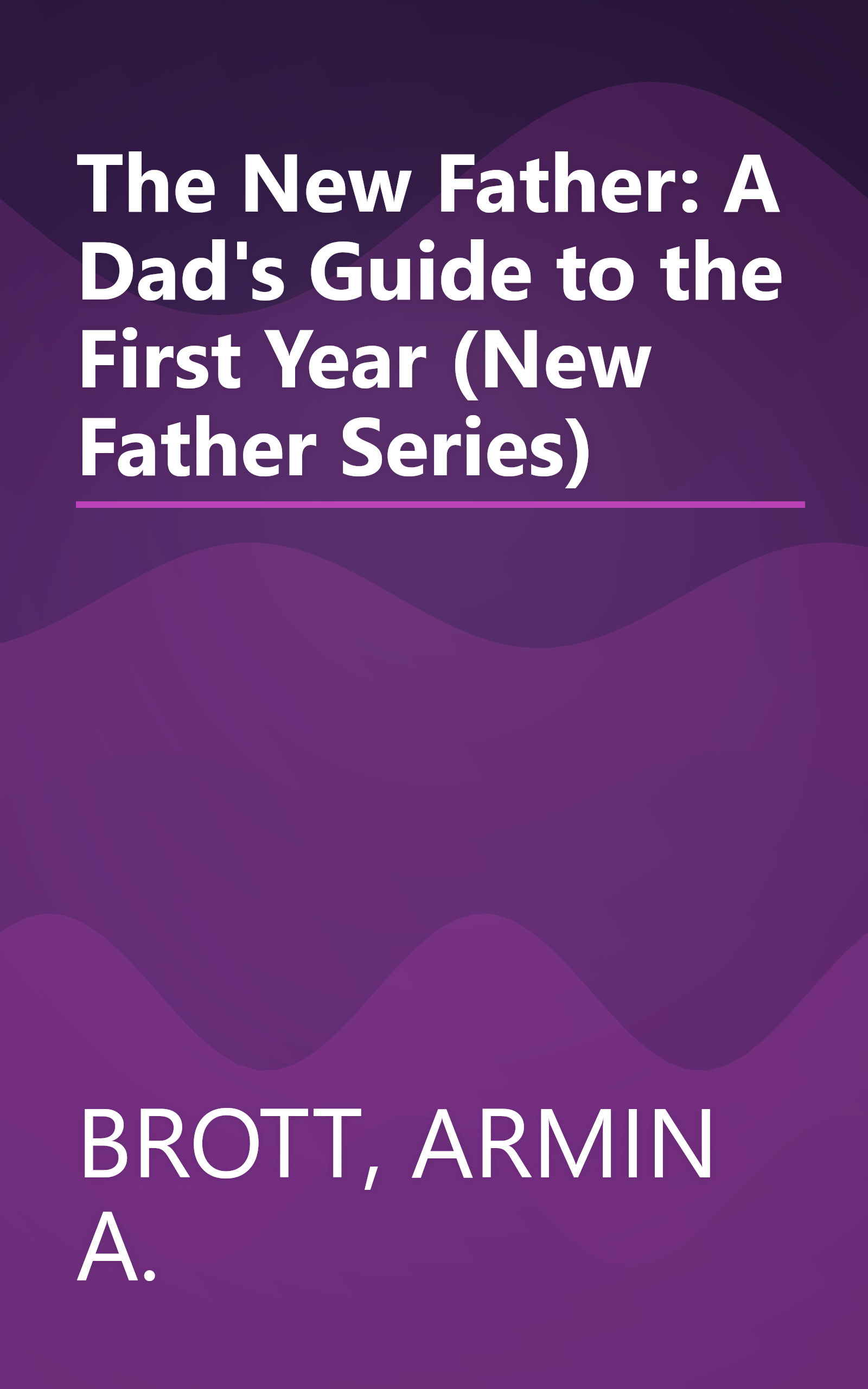 The New Father: A Dad's Guide to the First Year (New Father Series) book cover