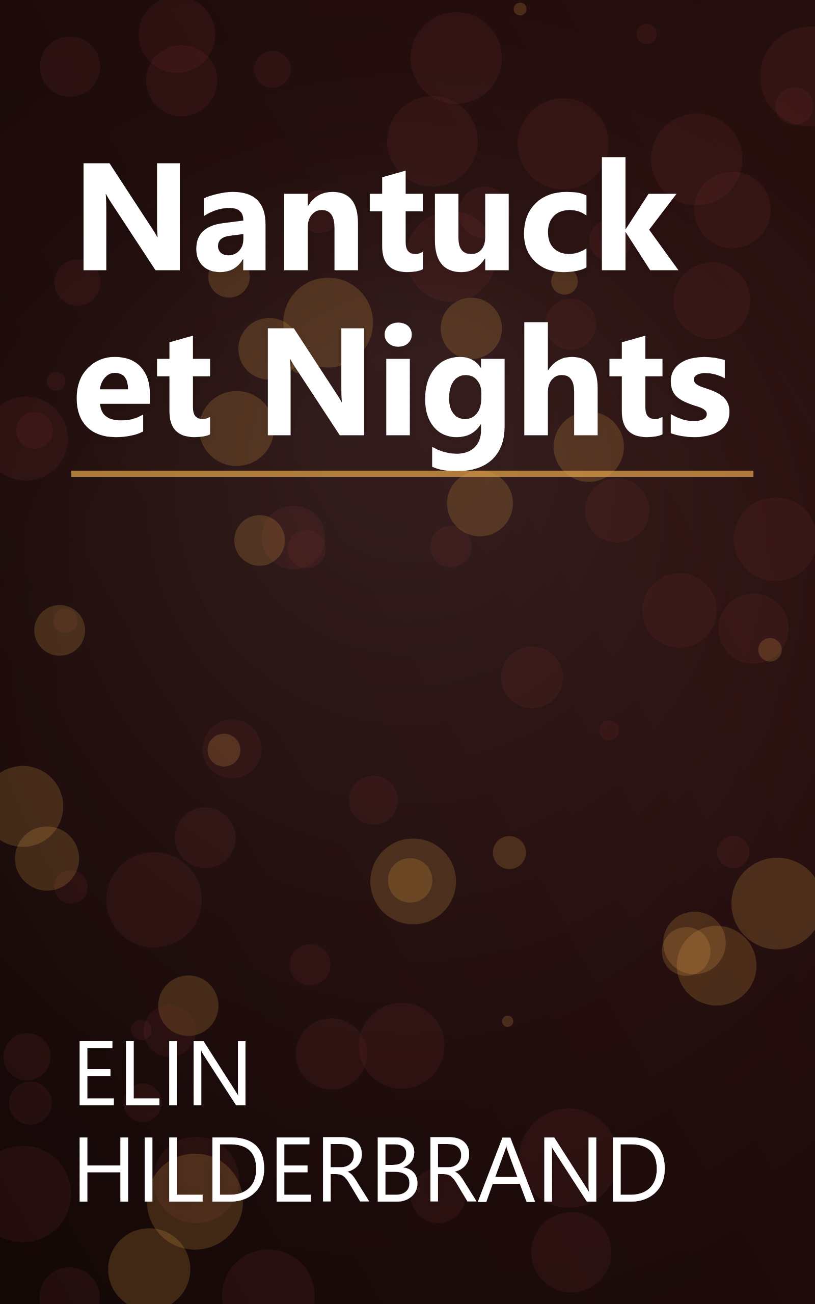 Nantucket Nights book cover