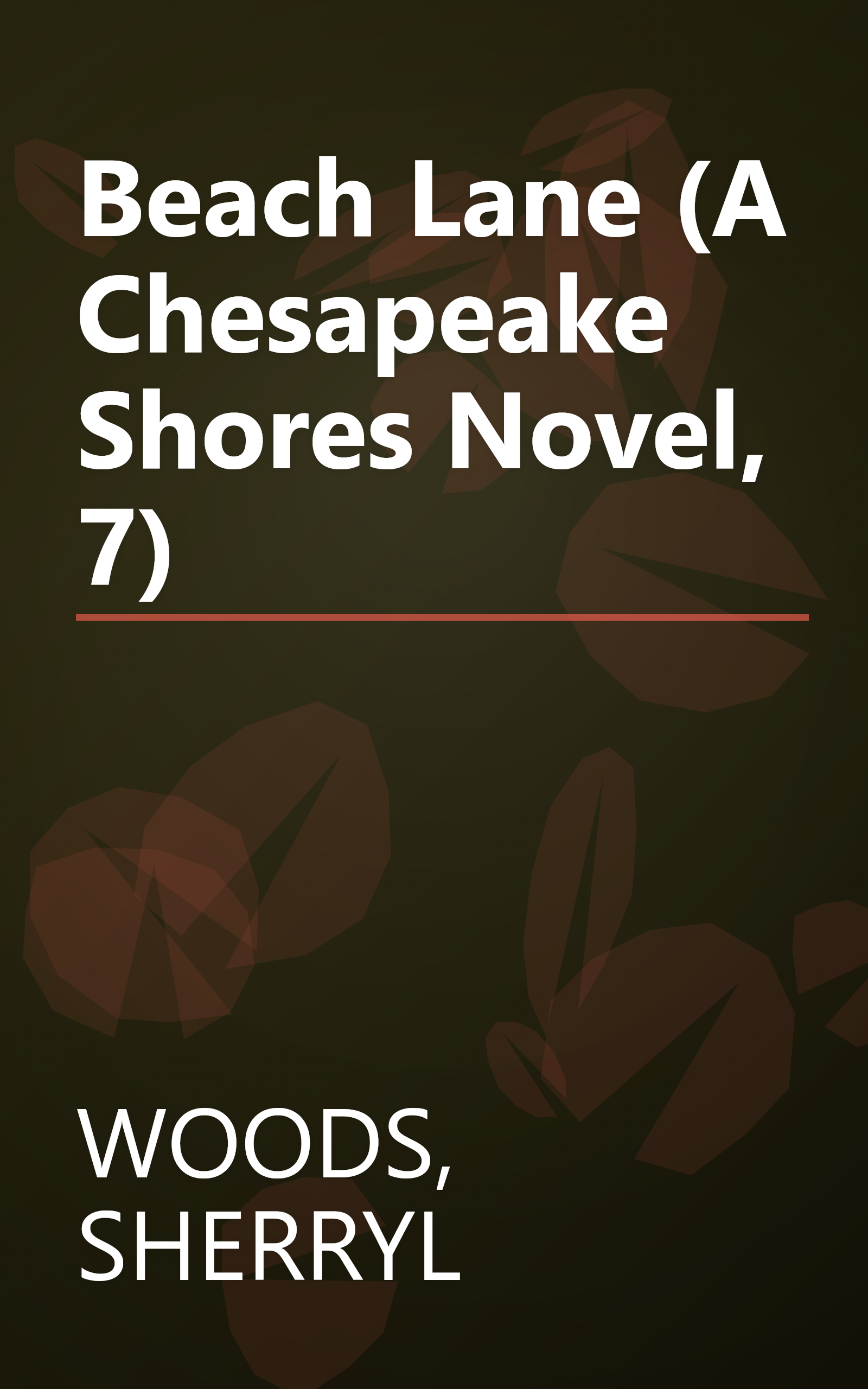 Beach Lane (A Chesapeake Shores Novel, 7) book cover