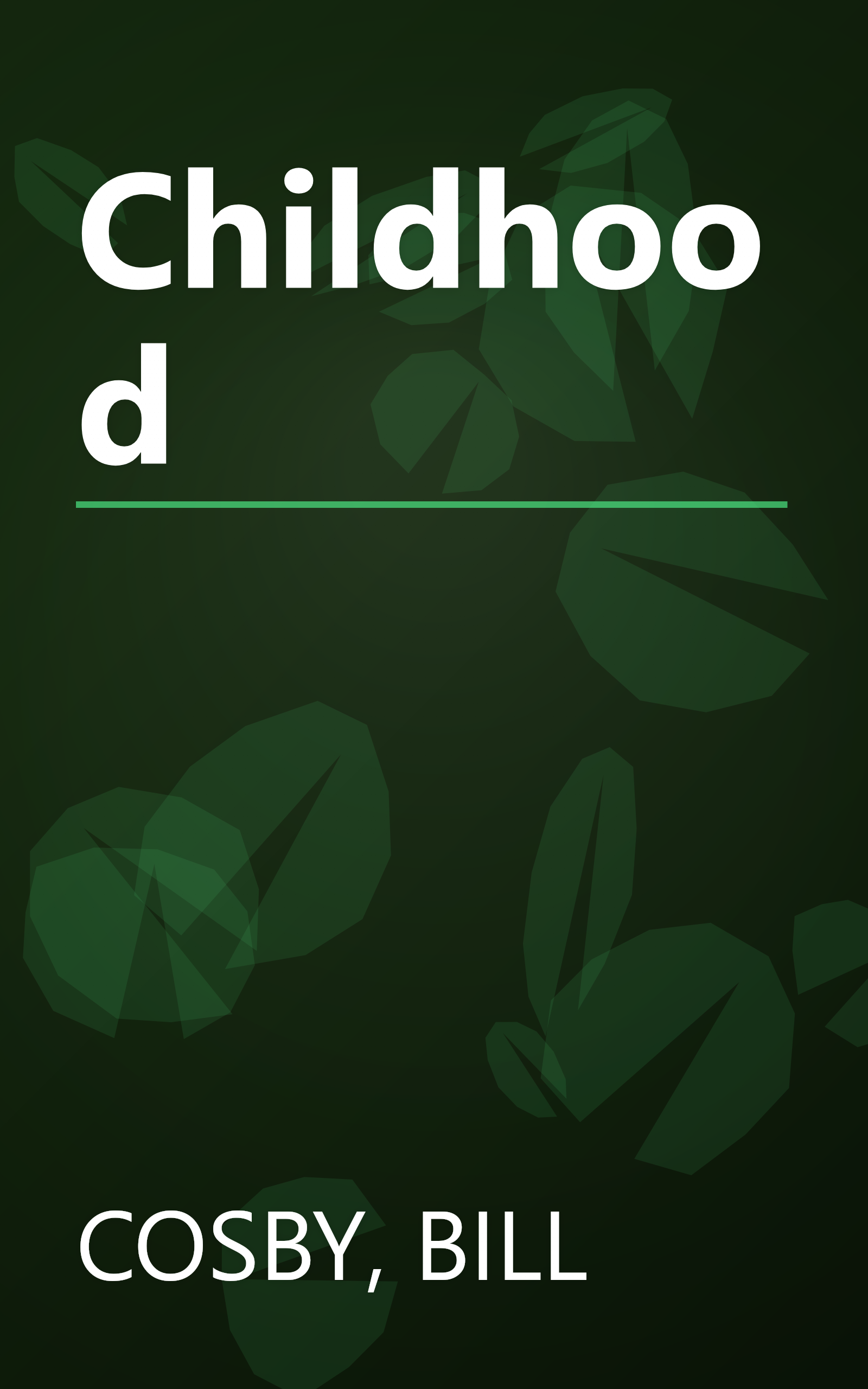 Childhood book cover