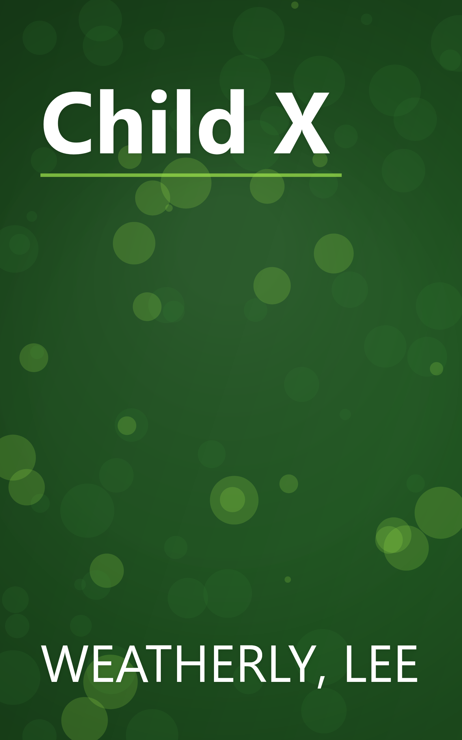 Child X book cover