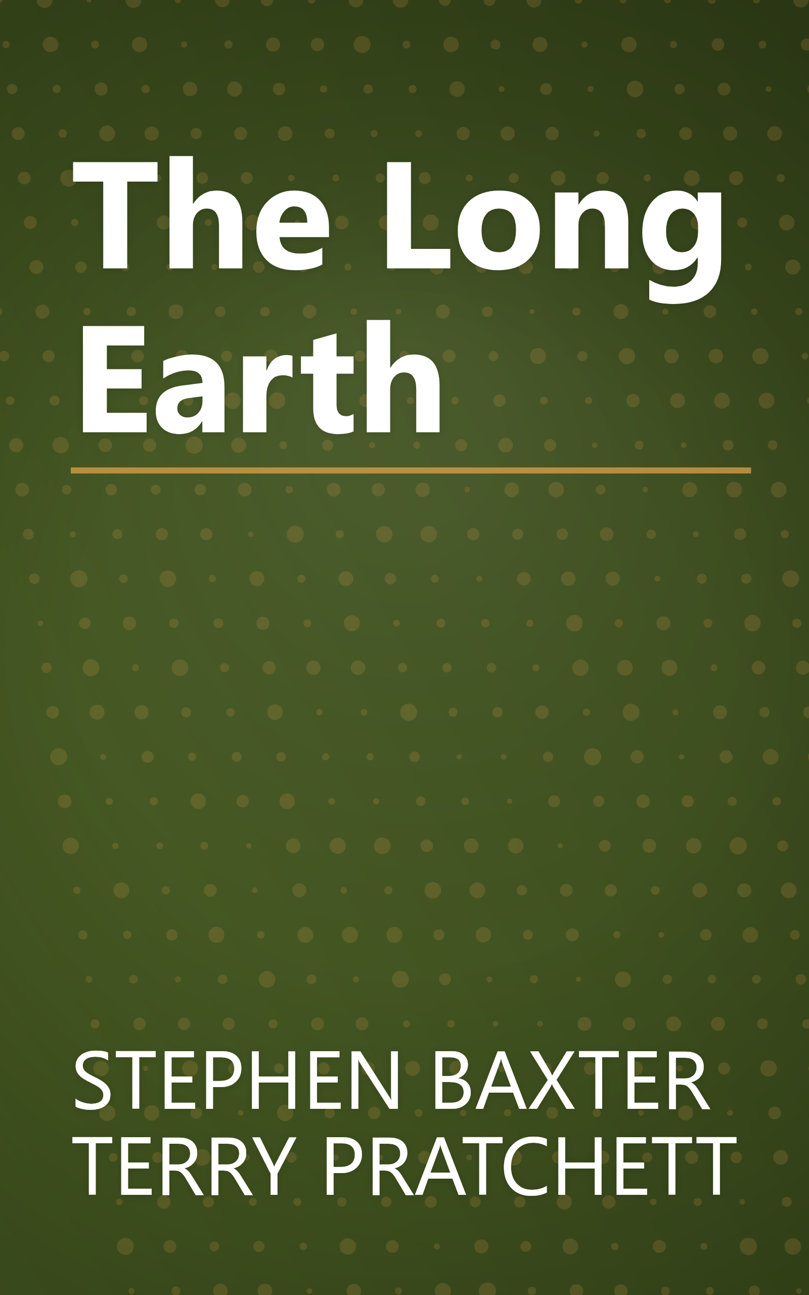 The Long Earth book cover