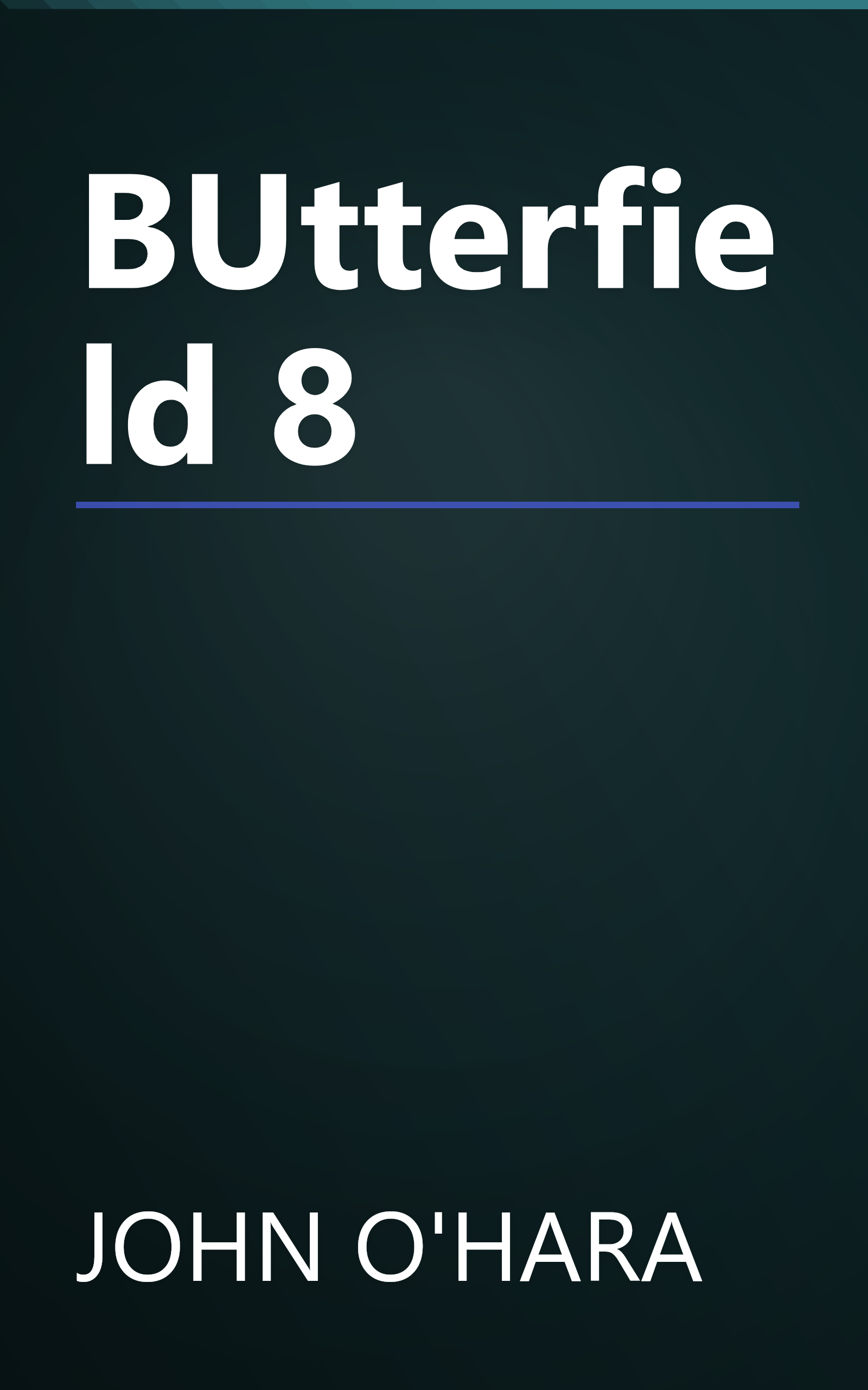 BUtterfield 8 book cover