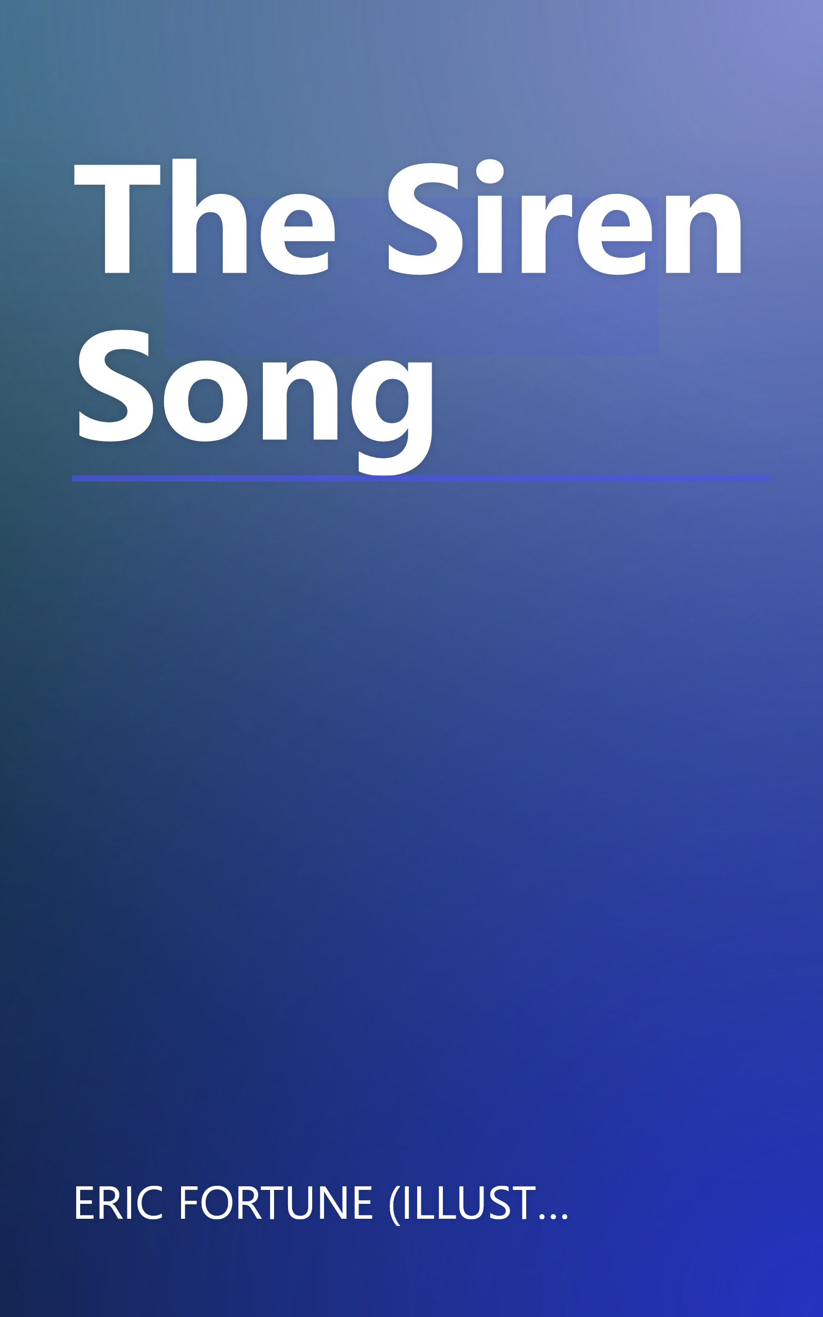 The Siren Song book cover