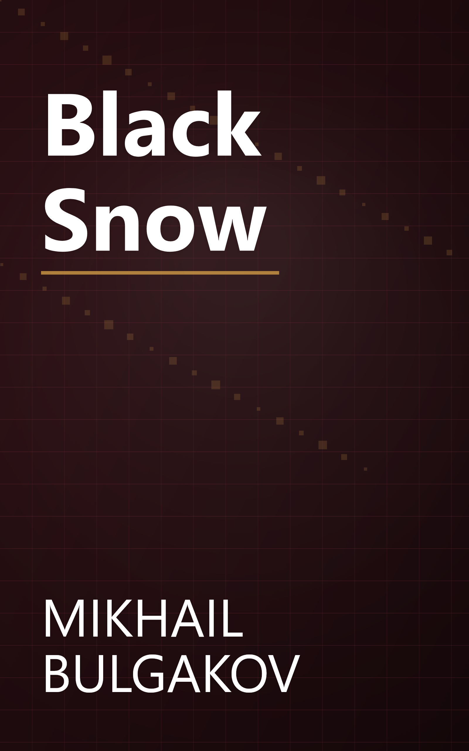 Black Snow book cover
