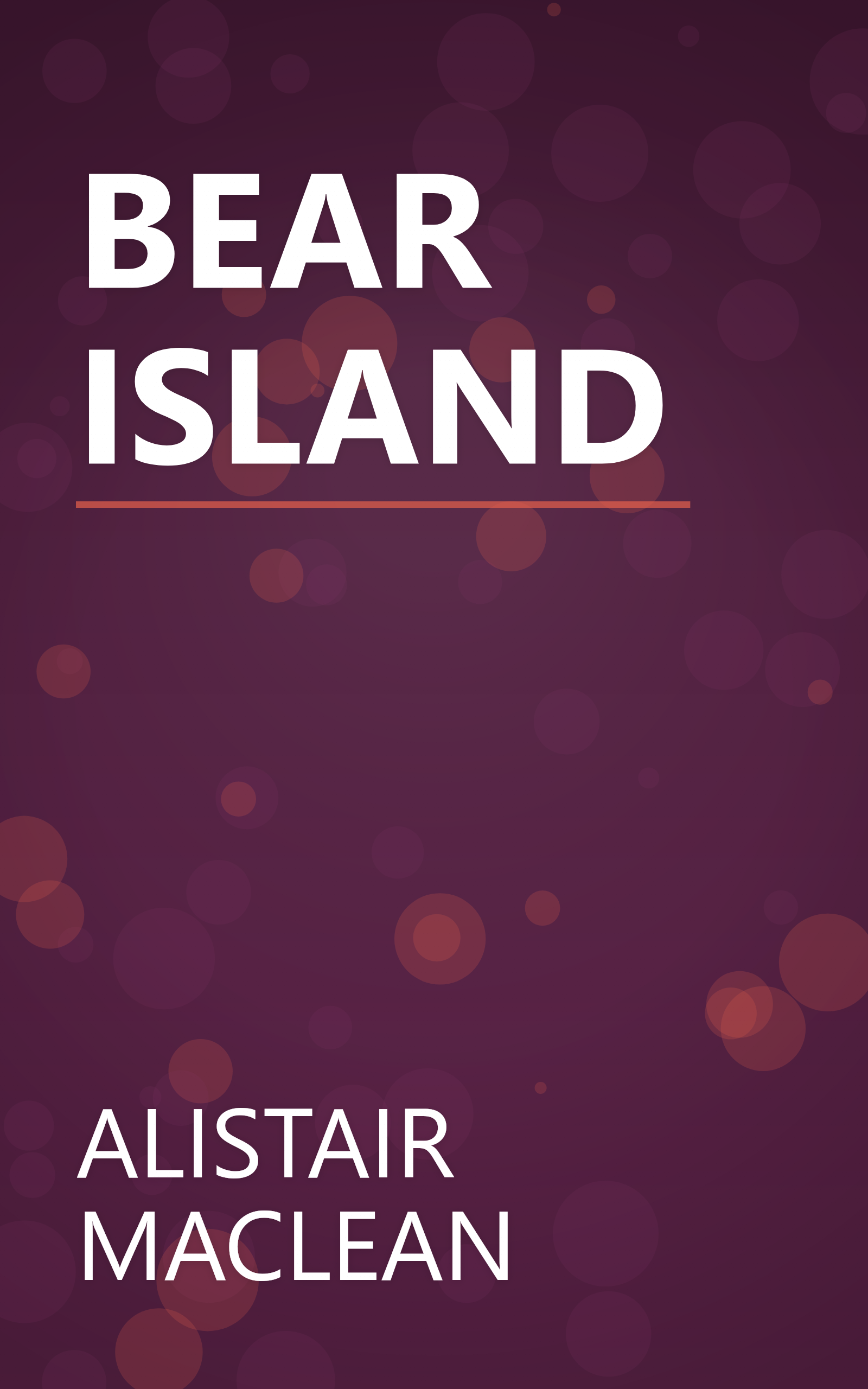 BEAR ISLAND book cover