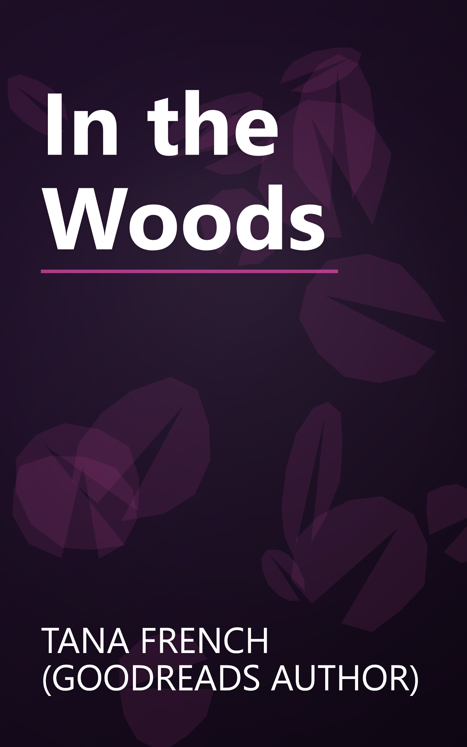In the Woods book cover