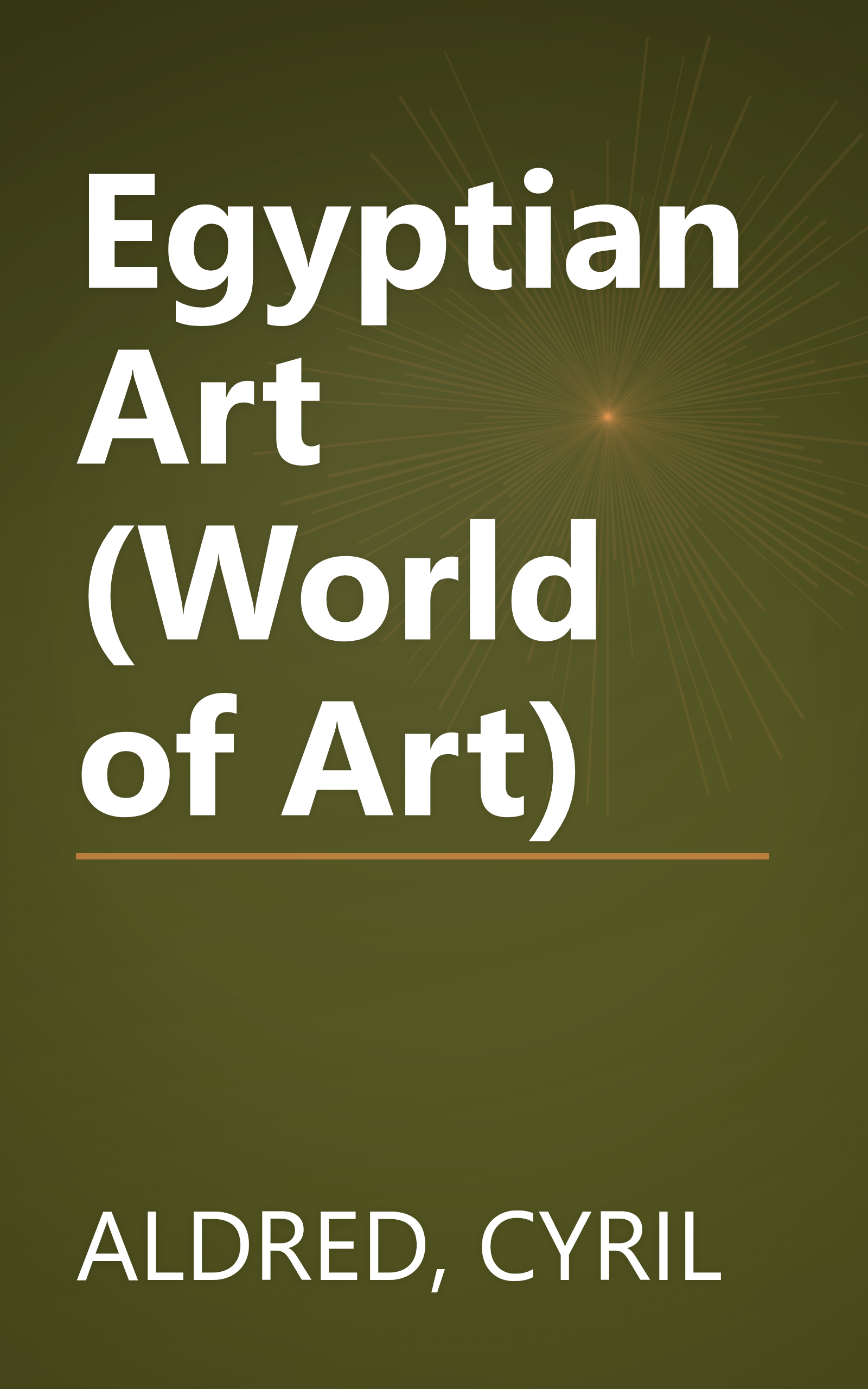 Egyptian Art (World of Art) book cover