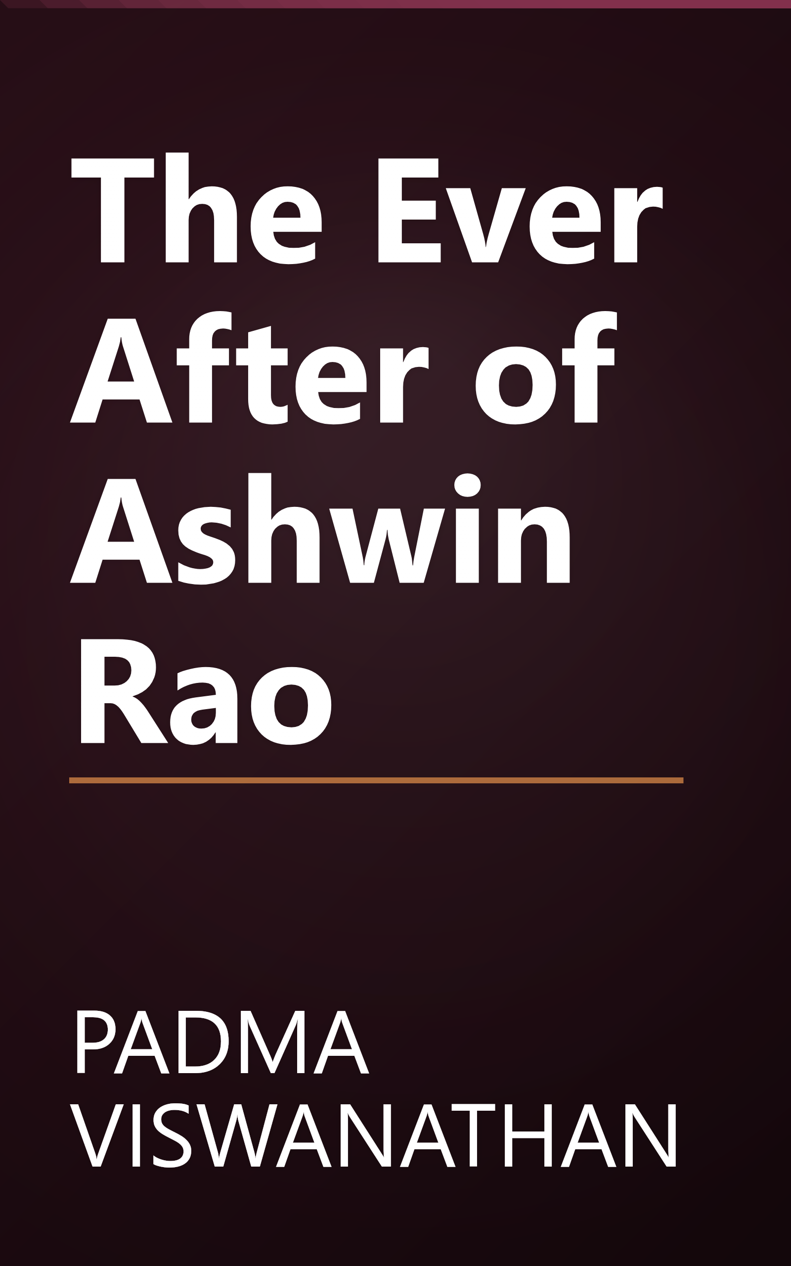 The Ever After of Ashwin Rao book cover
