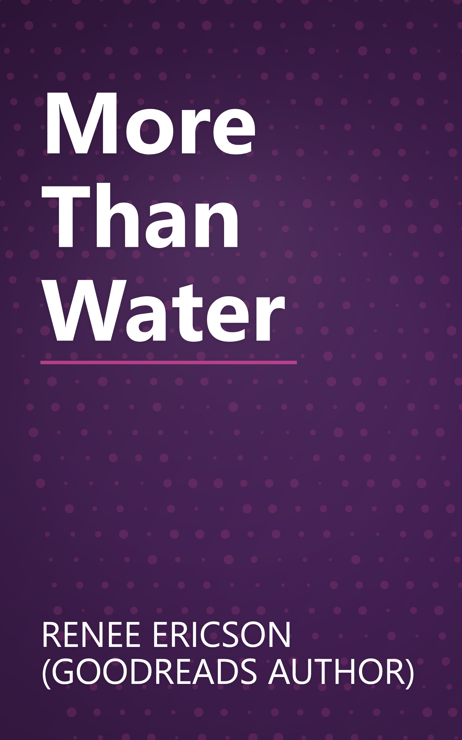 More Than Water book cover