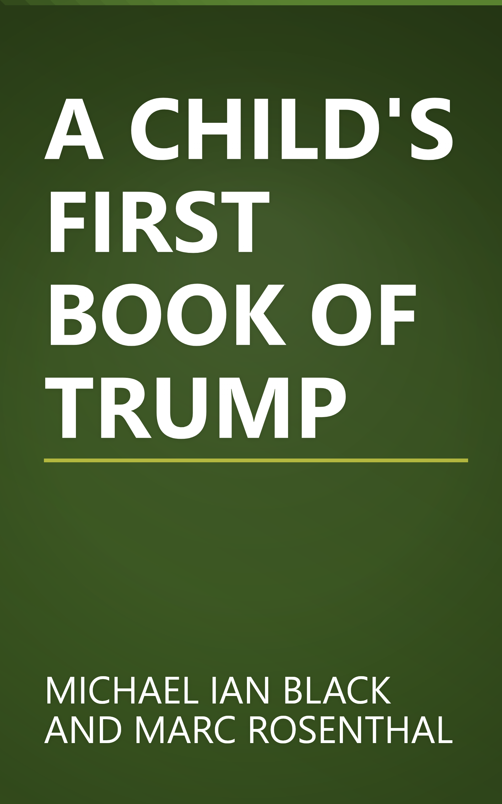 A CHILD'S FIRST BOOK OF TRUMP book cover