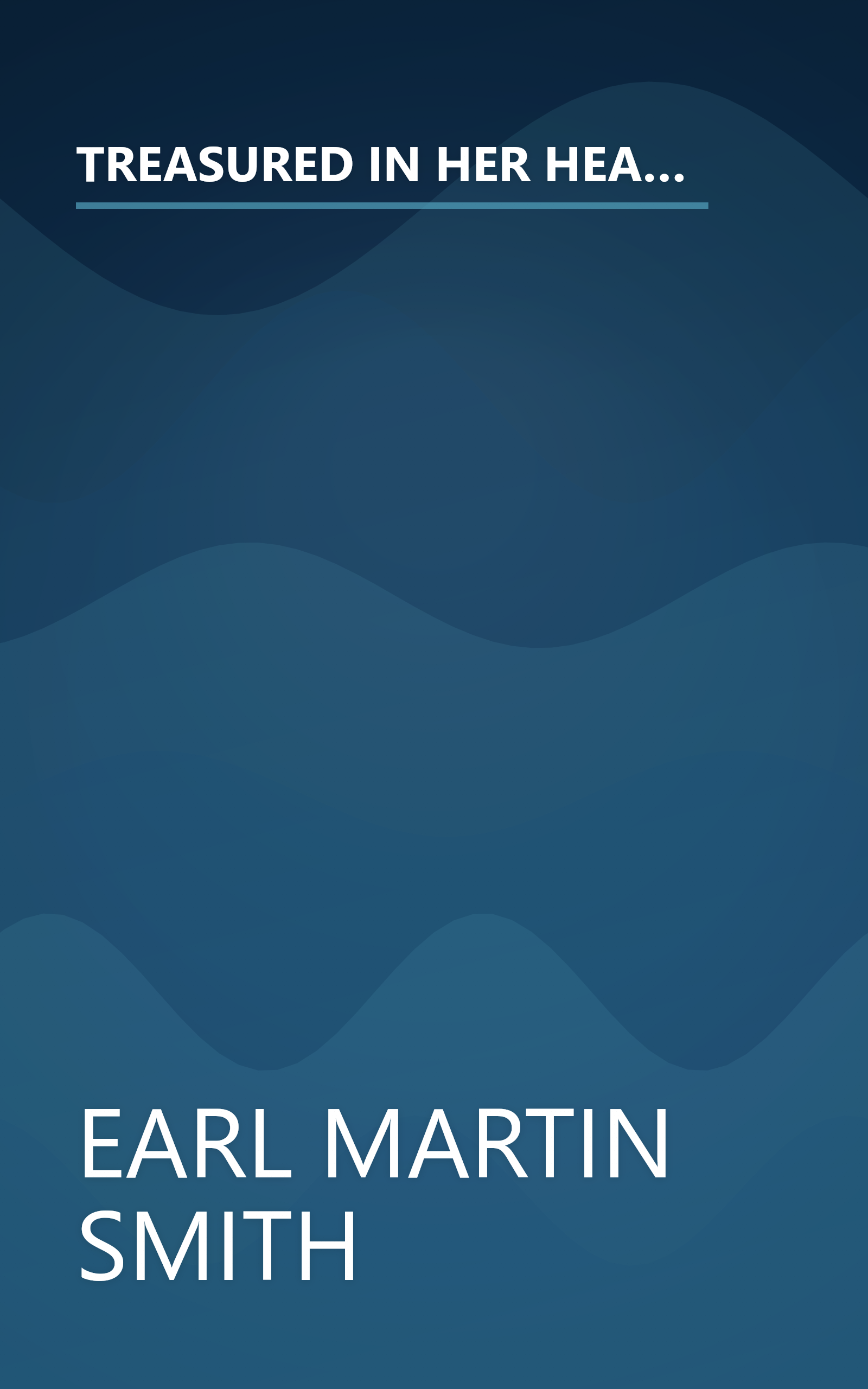 TREASURED IN HER HEART: A NOVEL [STORY] BASED ON THE LIFE OF JESUS [LETTERS FROM MARY TO ELIZABETH, LUKE & JOHN] book cover