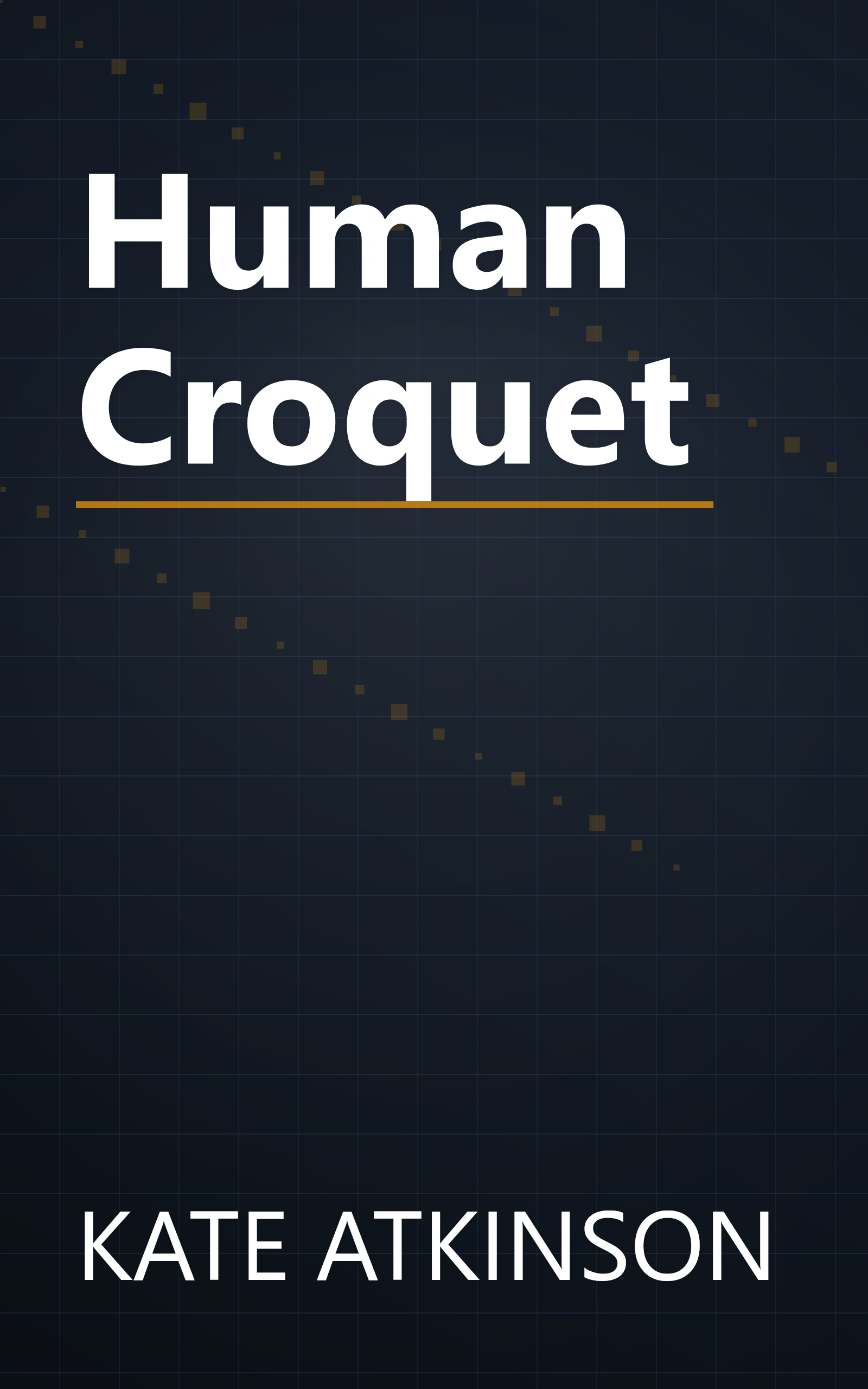 Human Croquet book cover