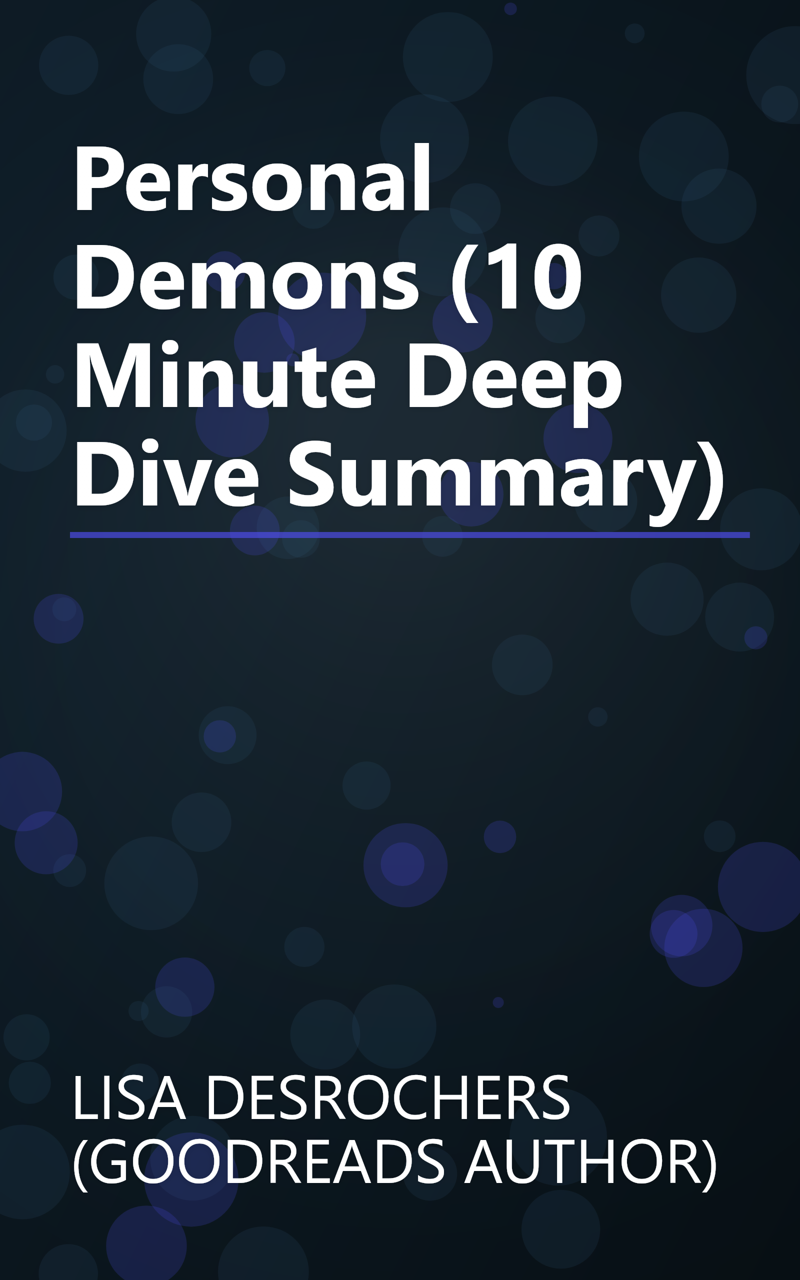 Personal Demons (10 Minute   Deep Dive Summary) book cover