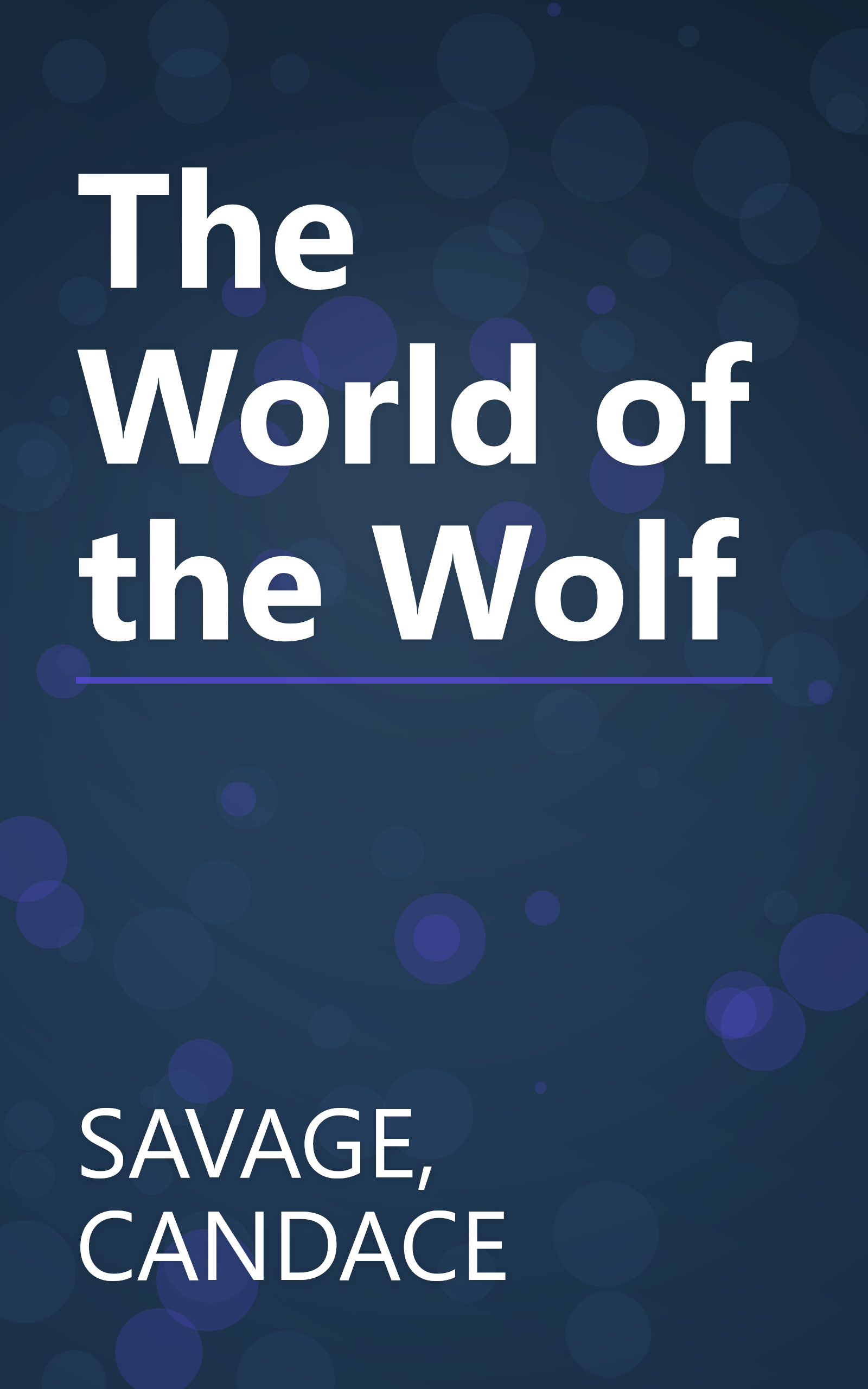 The World of the Wolf book cover