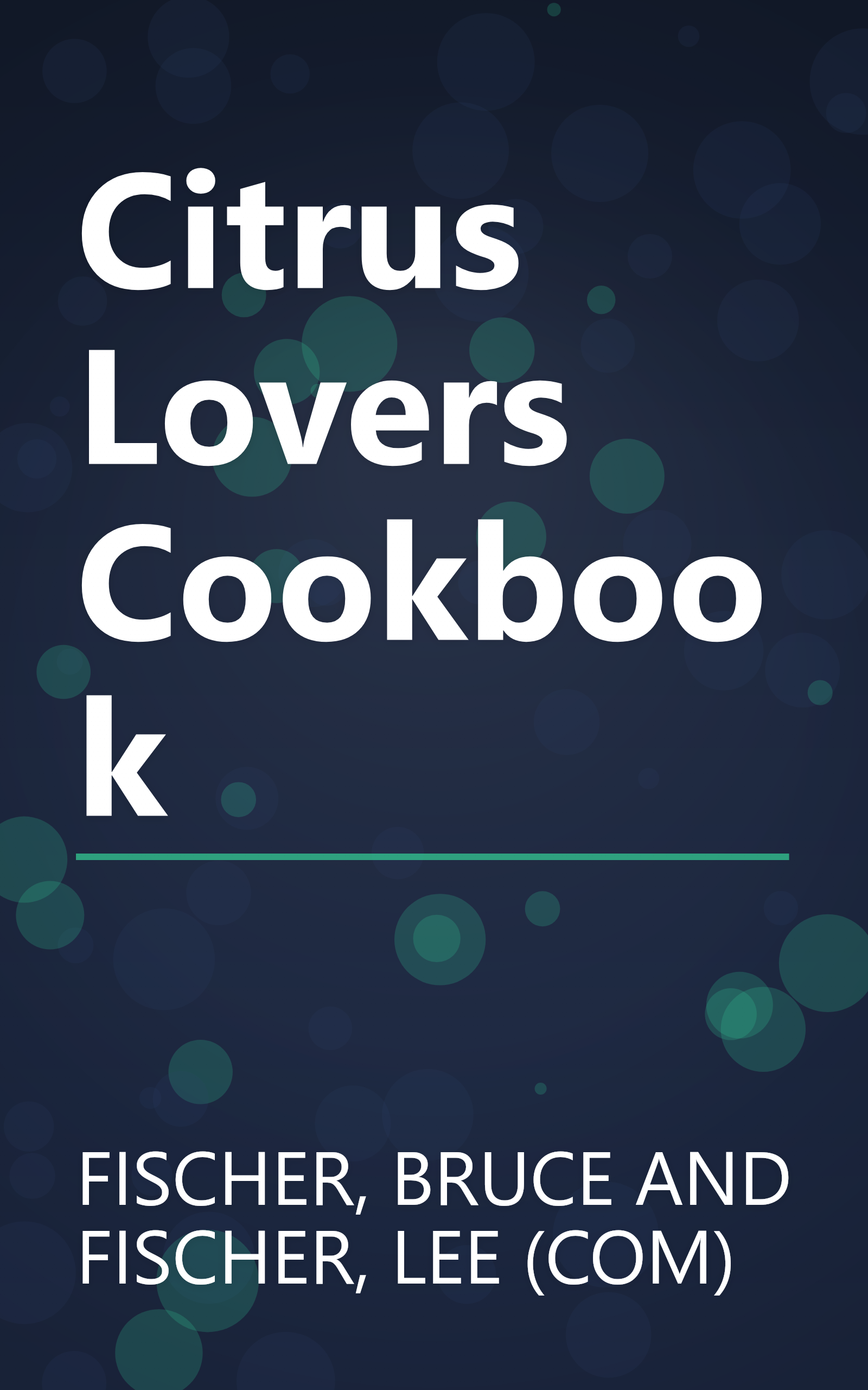 Citrus Lovers Cookbook book cover
