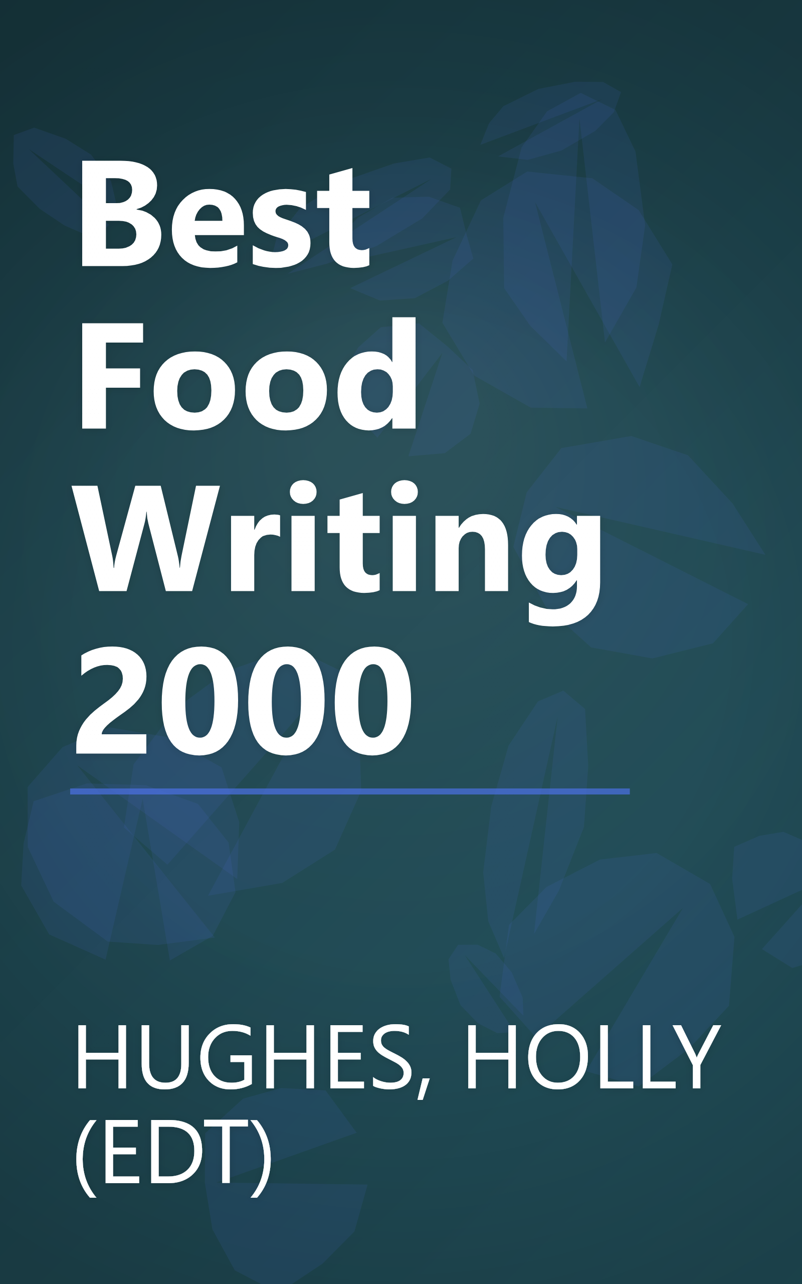 Best Food Writing 2000 book cover