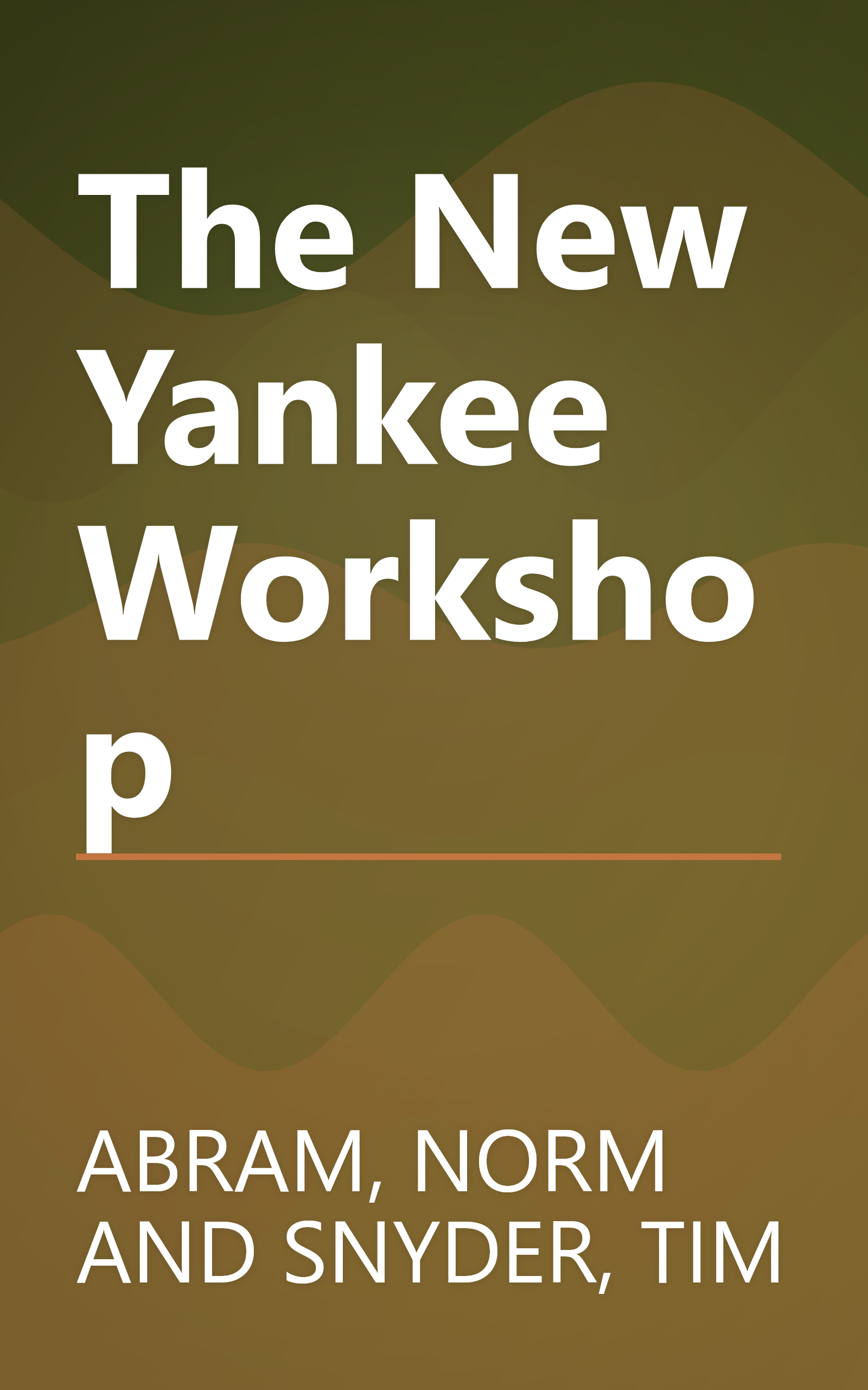 The New Yankee Workshop book cover